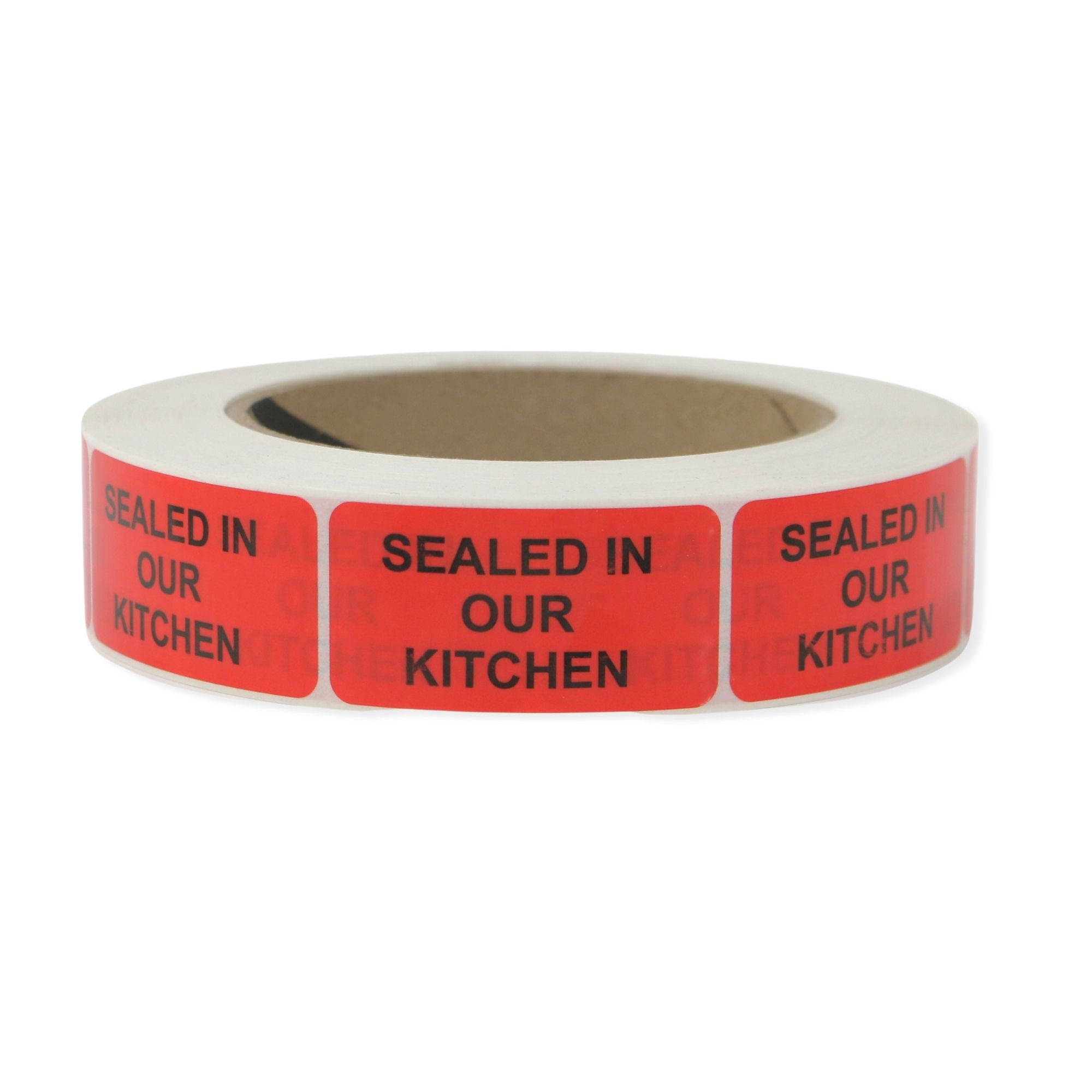 FindTape Tamper Evident Labels [Take-Out Food Packaging]: 1 in. x 2. ...