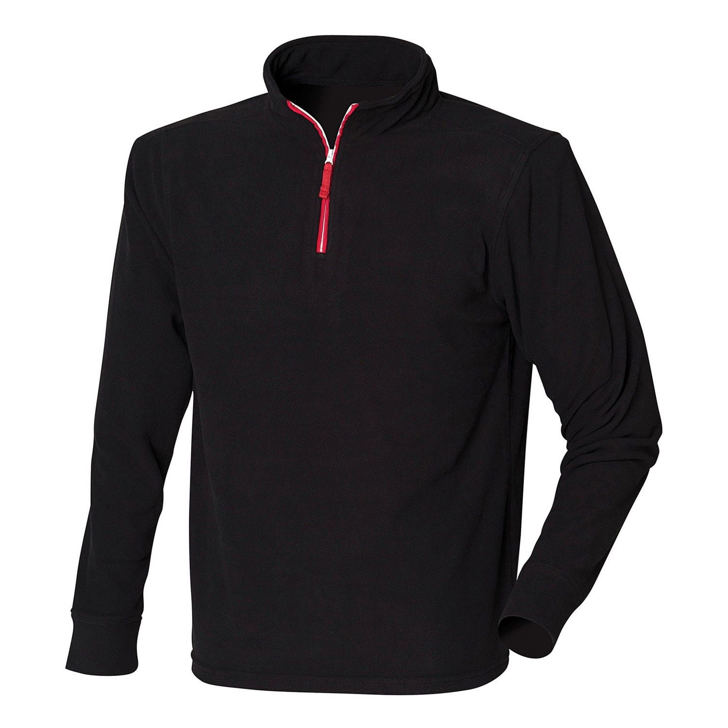 Finden & Hales Mens Microfleece Zip Neck Fleece Top - Walmart.com