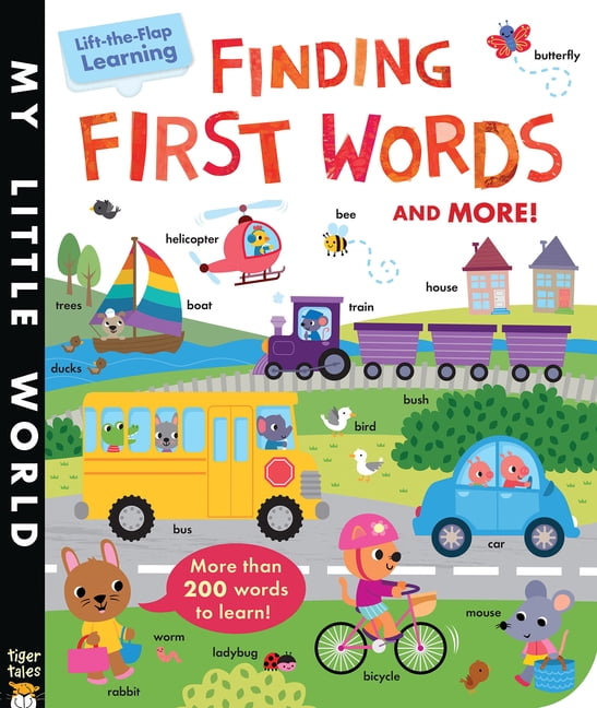 Finding 1st Words and More (Board Book) - Walmart.com