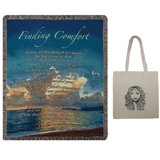 Finding Comfort 50" x 60" Inspirational Tapestry Throw Blanket & Angel ...