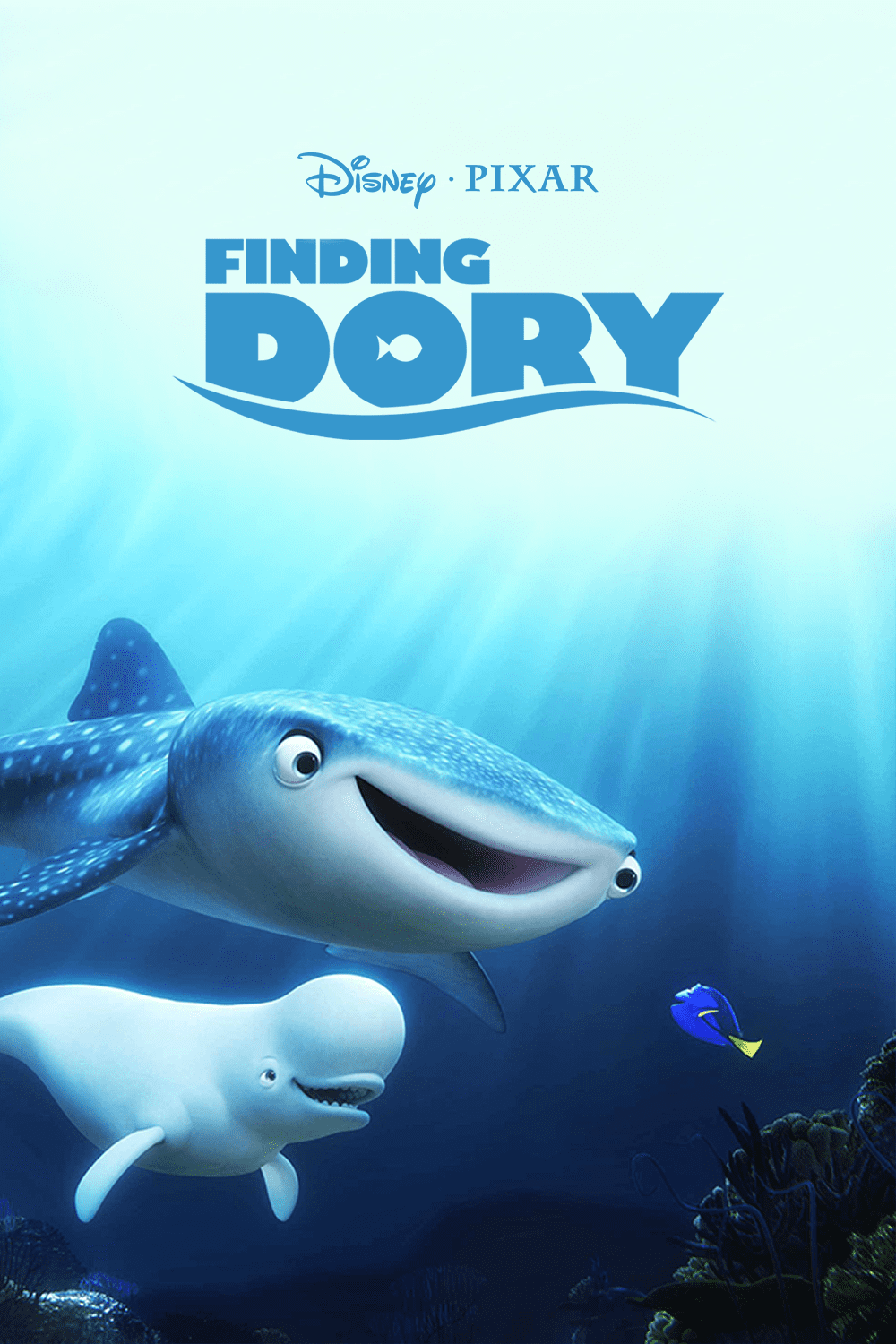 Finding Dory 2016 Movie Poster 24x36 - Disney Pixar Family Animation ...