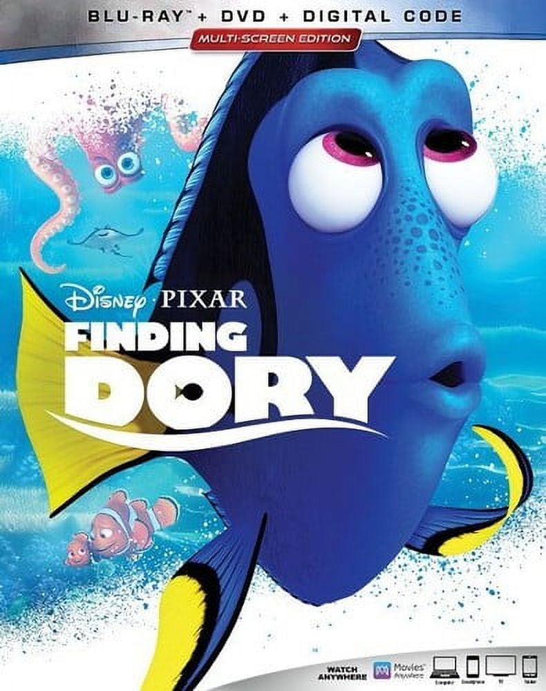 Disney's Finding Dory Kids & Family Movie - Blu-ray, DVD, Digital Copy ...