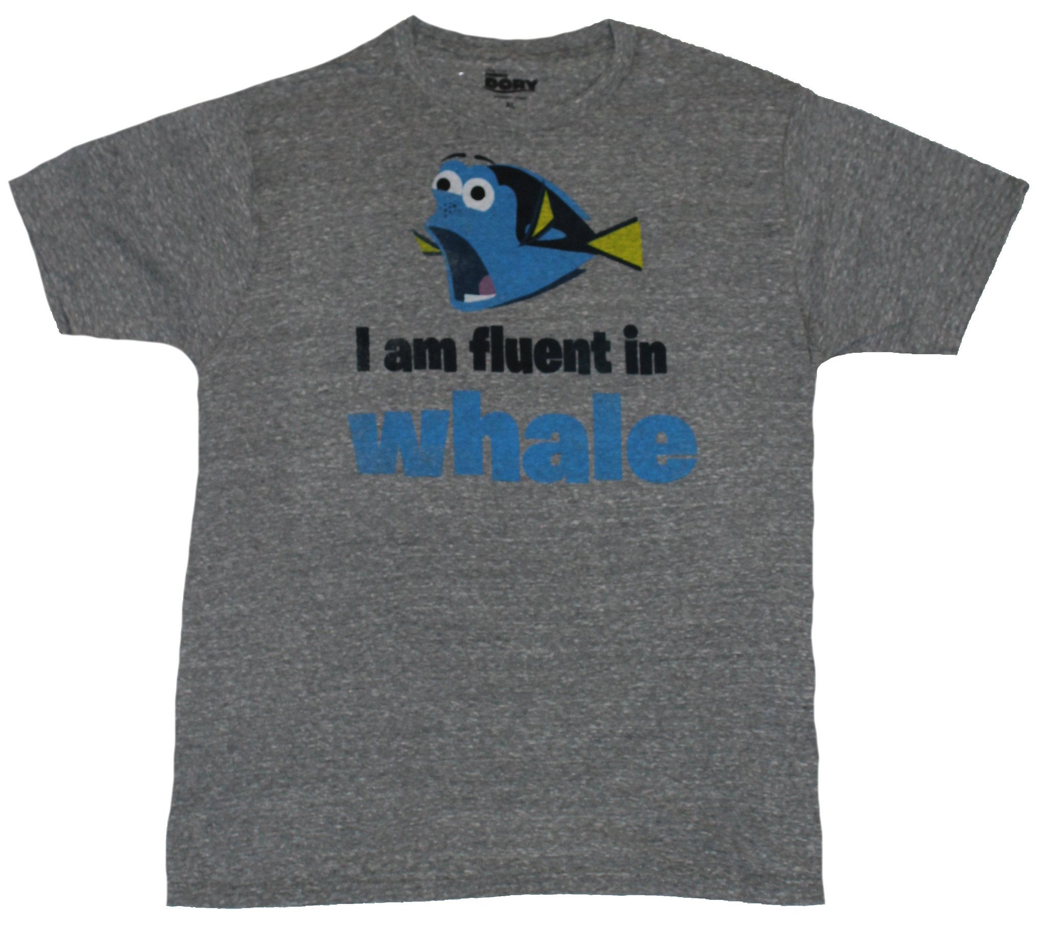 Finding Dory Nemo Mens T-Shirt - I Am Fluent in Whale Talking Dory ...