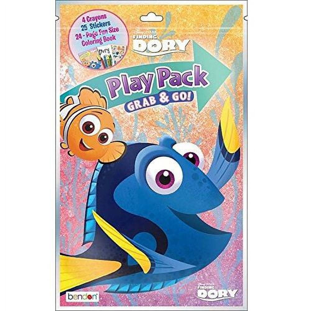 Finding Dory Play Pack 1 (Dory & Nemo) - Craft Kit by Bendon (30782 ...