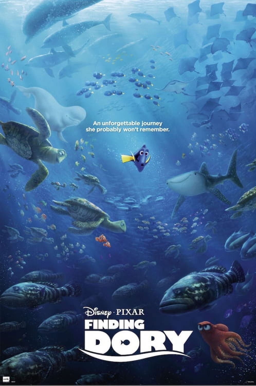 Finding Dory Poster (24 x 36) - Walmart.com