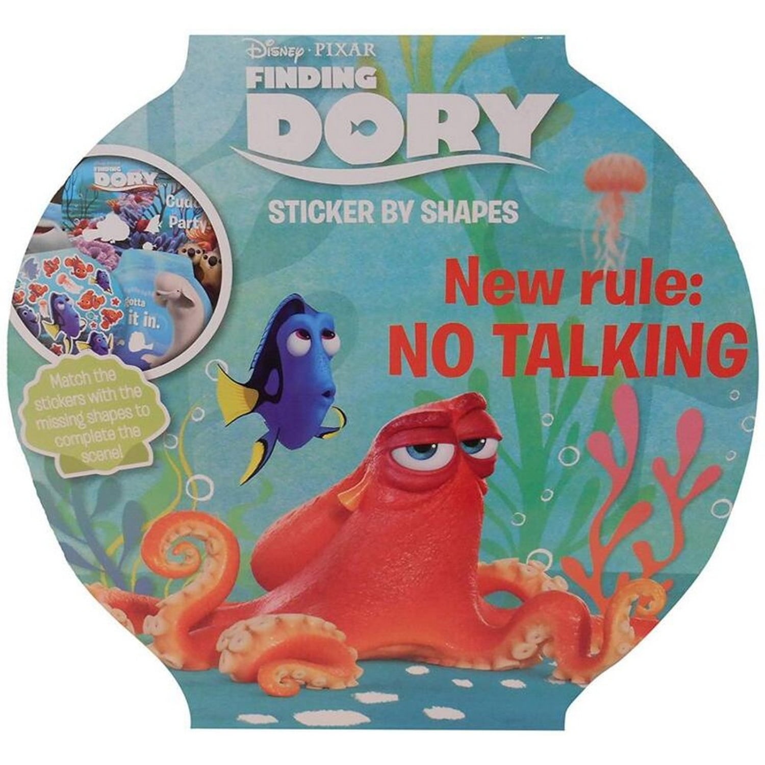 Finding Dory Shapes Stickers Set - Walmart.com