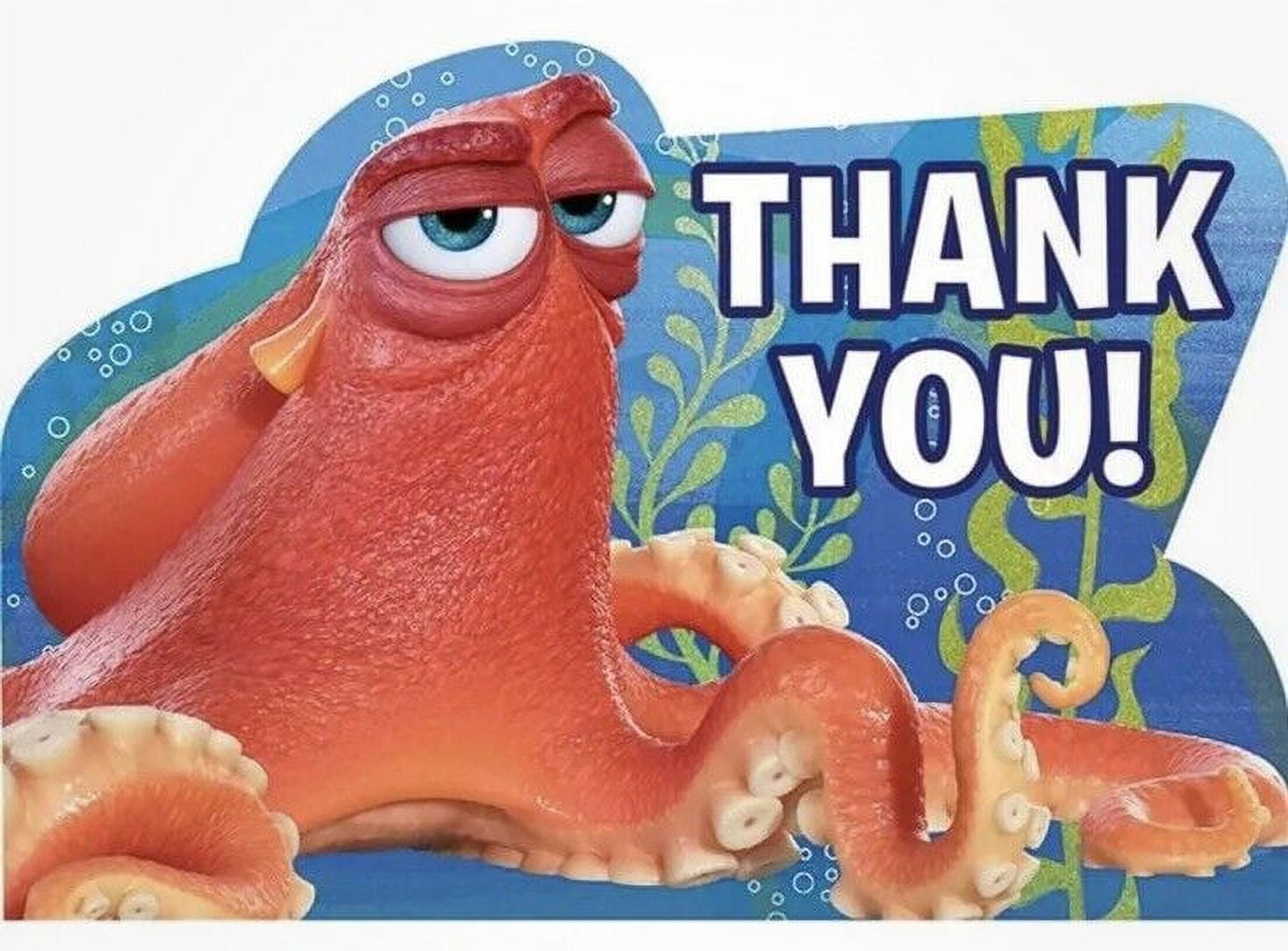 Disney Finding Dory Thank You Notes, 8ct - Walmart.com