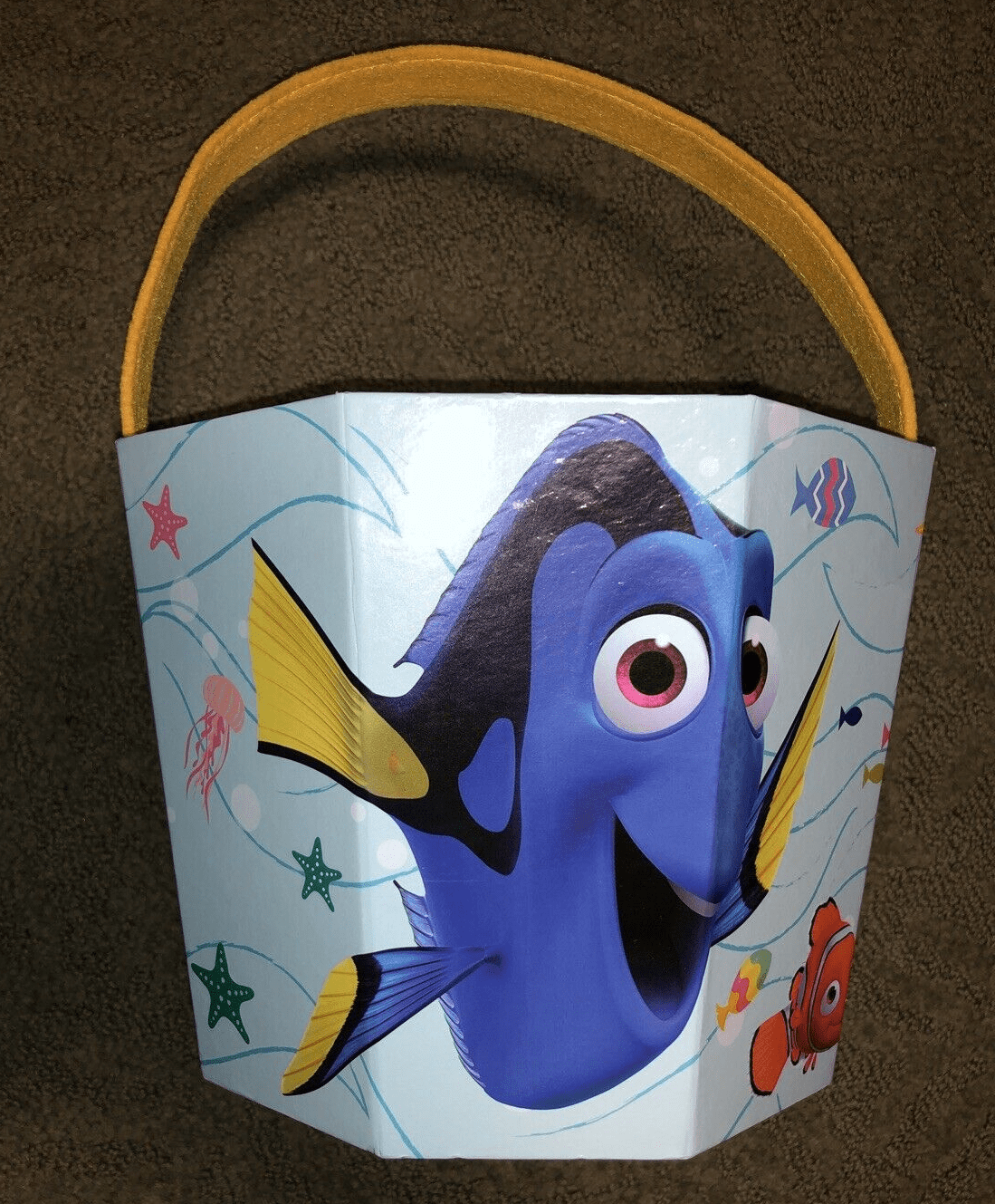Finding Dory and Nemo Paperboard Bucket - Easter and Halloween ...