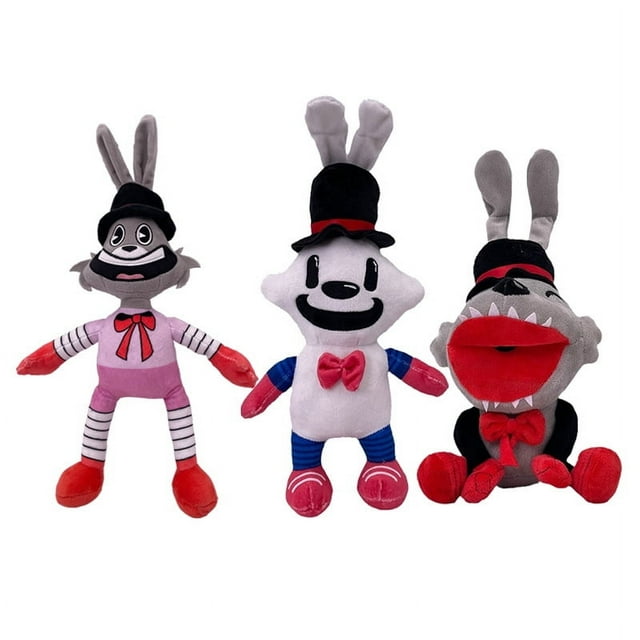 Finding Frankie 3-Piece Game Horror Bunny Plush Doll Soft - Walmart.com