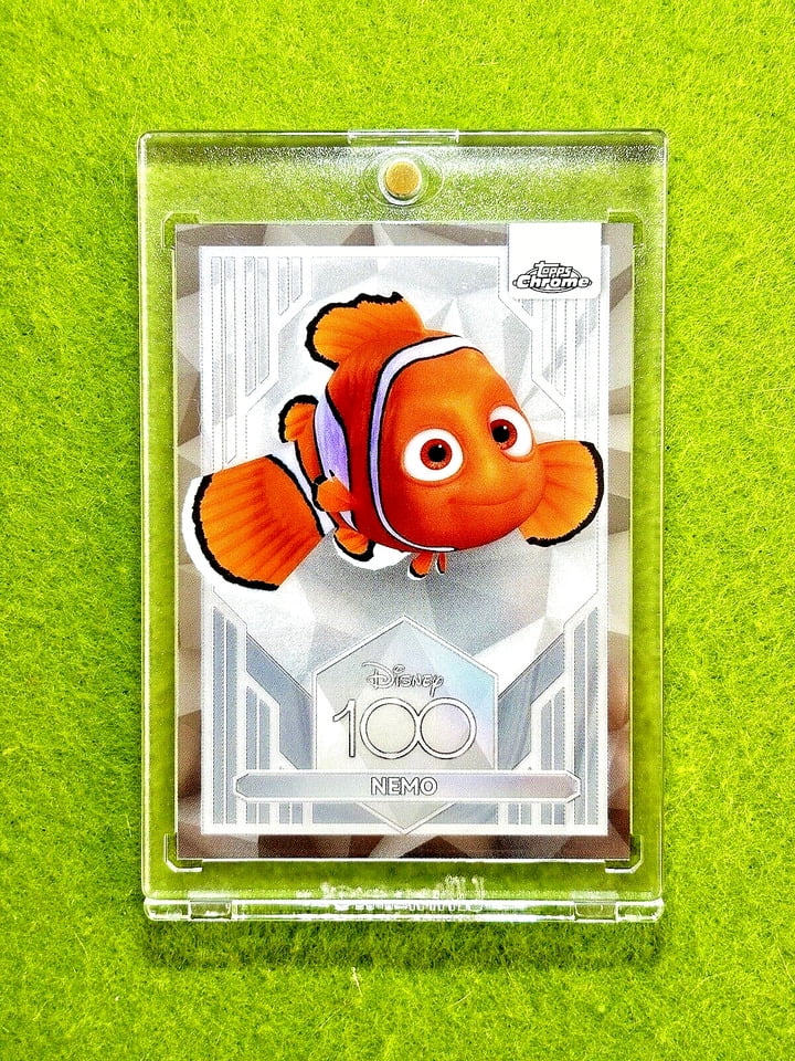 Finding NEMO Disney 100 SILVER CHROME CARD 2023 Topps Chrome DISNEY ...