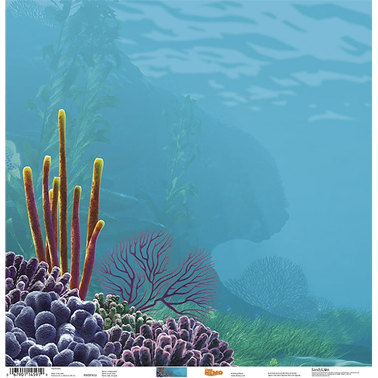 Finding Nemo Coral Reef Background