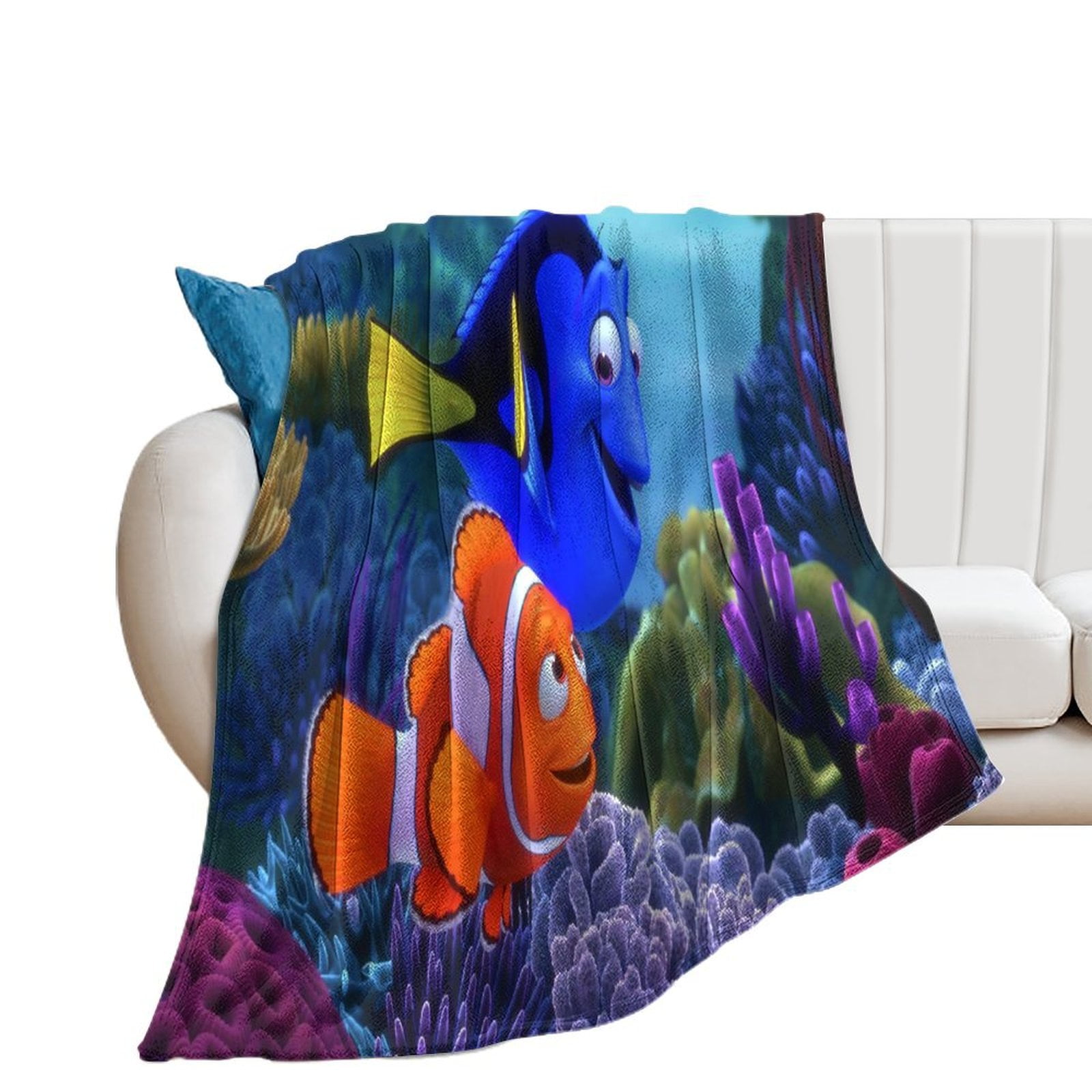 Finding Nemo (28) Throw Blanket Blankets and Throws Beach Picnic Baby ...