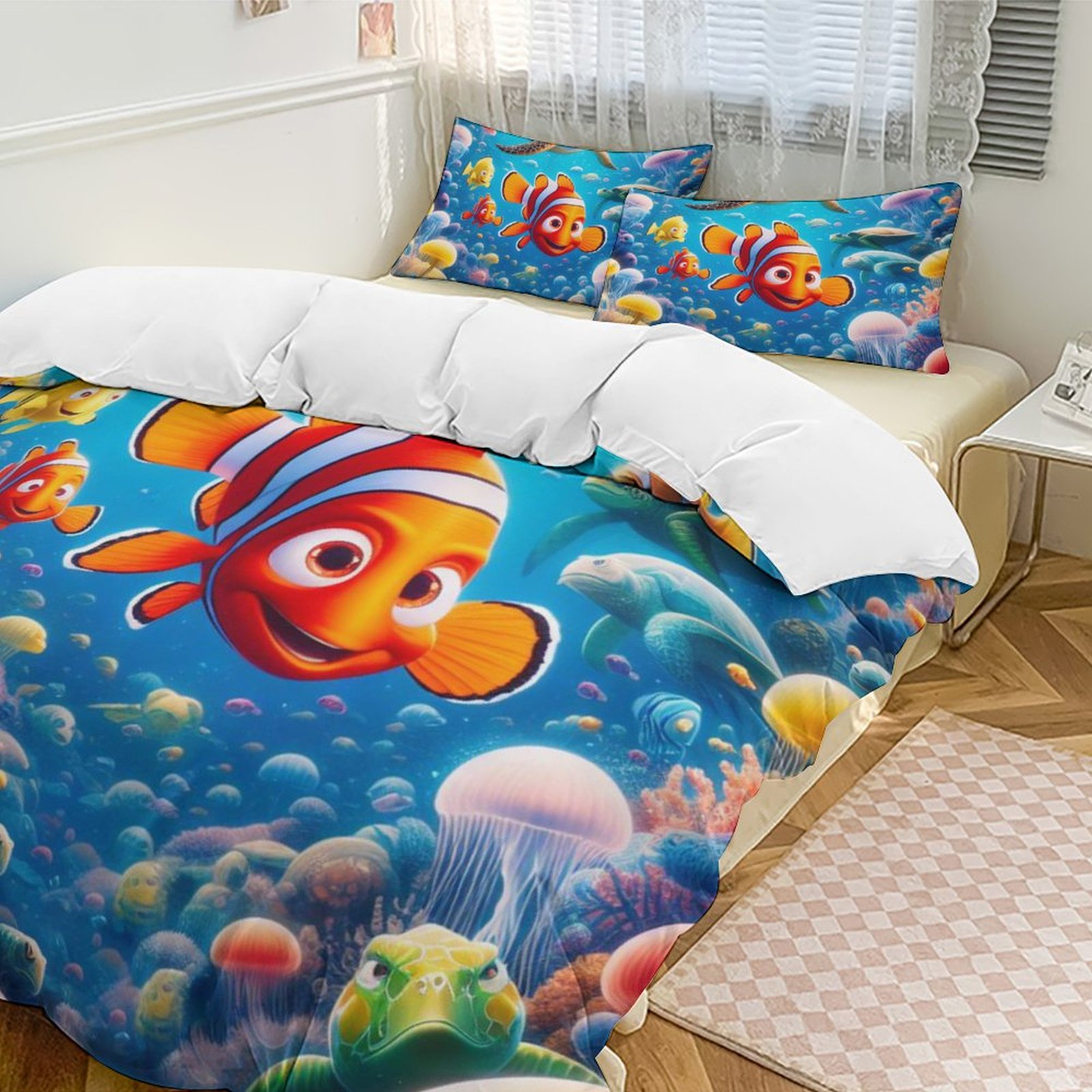 Finding Ne-m 3 Piece Comforter Bedding 1 Set Super Soft Quilt Cover ...