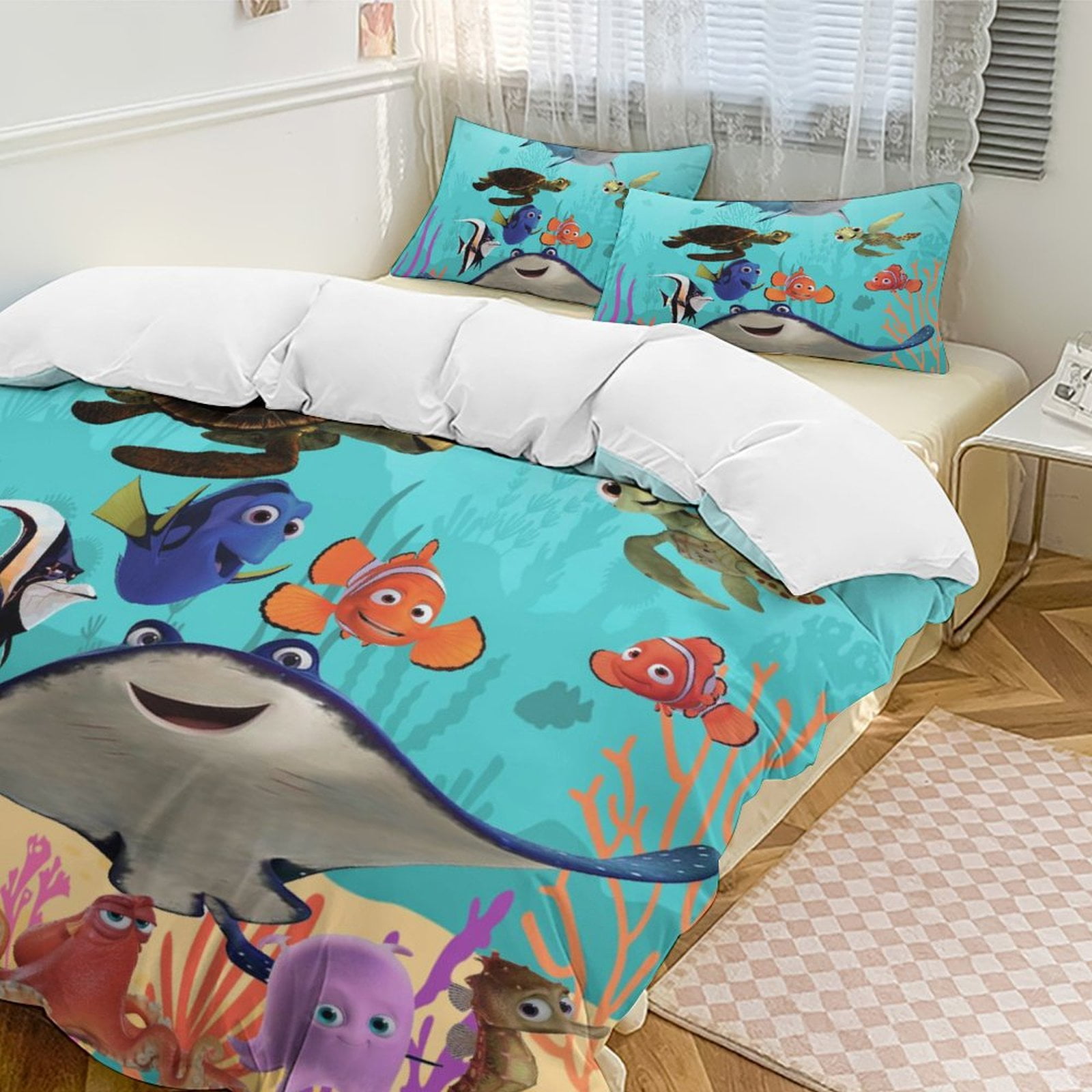 Finding Ne-m 3 Piece Comforter Bedding 1 Set Super Soft Quilt Cover ...