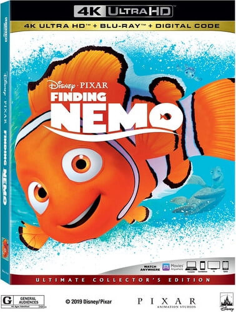 Pre-Owned Finding Nemo (4K Ultra HD + Blu-ray Digital Copy) - Walmart.com