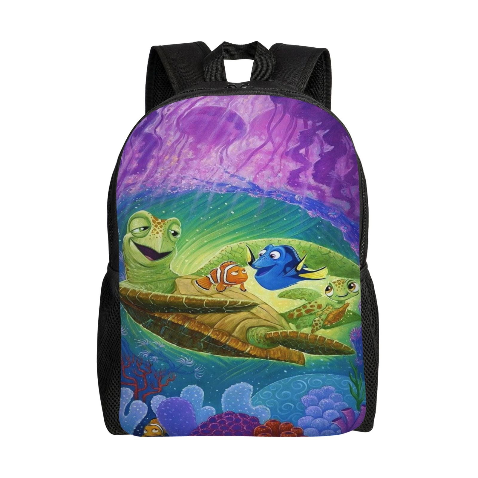 Finding Nemo Anime Backpack Cartoon Travel Bags 3D Printed Casual ...