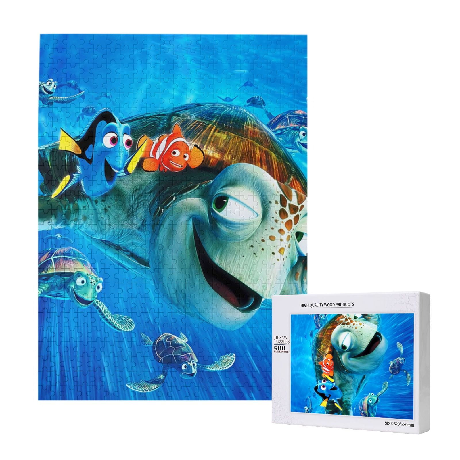 Finding Nemo Anime Puzzles Boys Girls Teens 300/500/1000 Piece Wooden ...