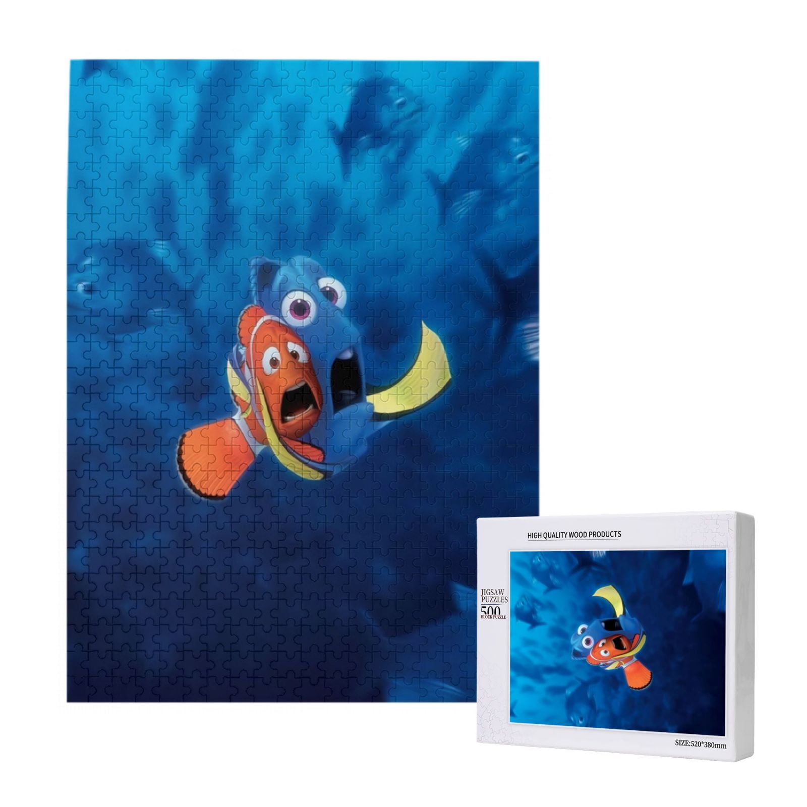 Finding Nemo Anime Puzzles Boys Girls Teens 300/500/1000 Piece Wooden ...