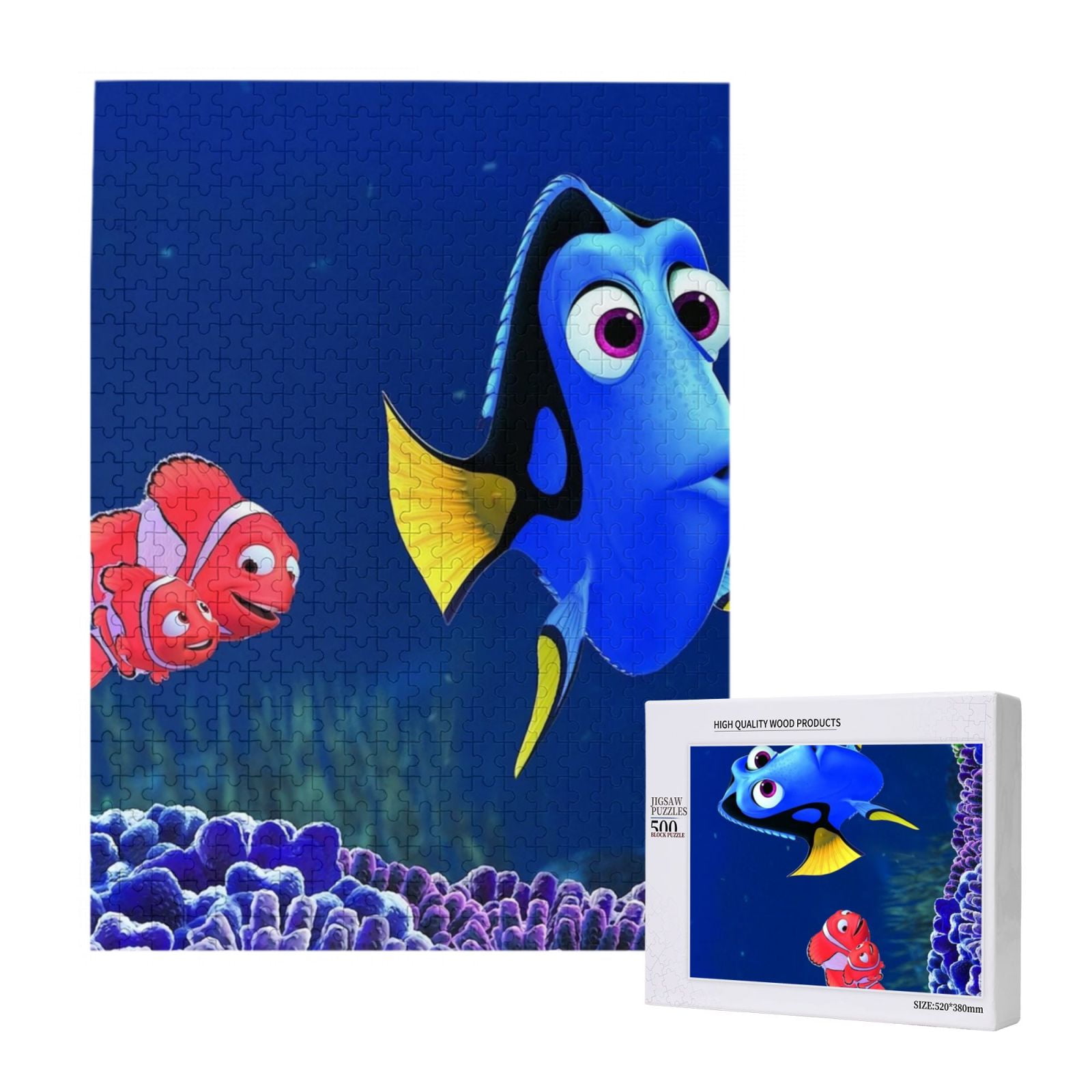 Finding Nemo Anime Puzzles Boys Girls Teens 300/500/1000 Piece Wooden ...
