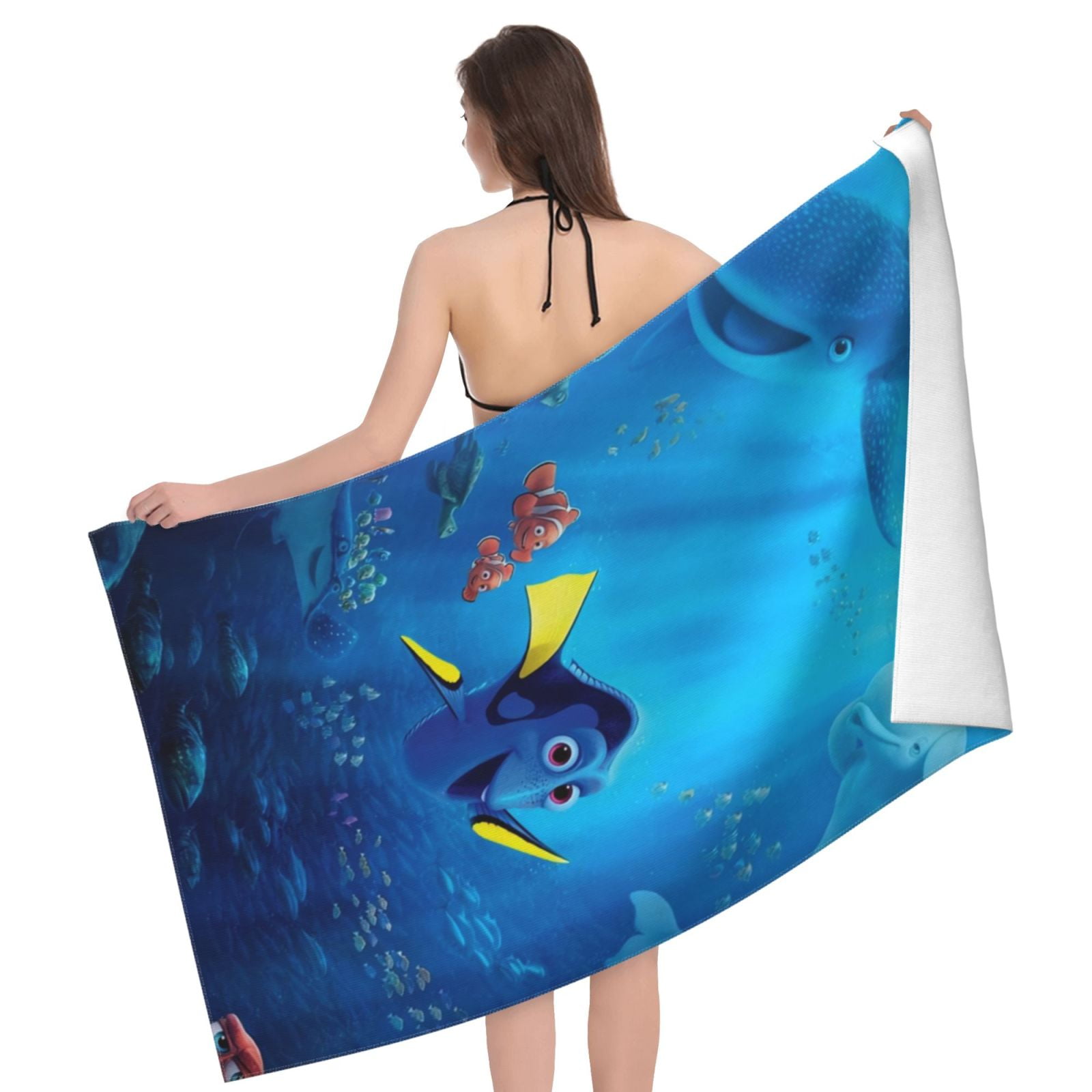 Finding Nemo Anime Towel Absorption Quick Dry Absorption Luxury Beach ...