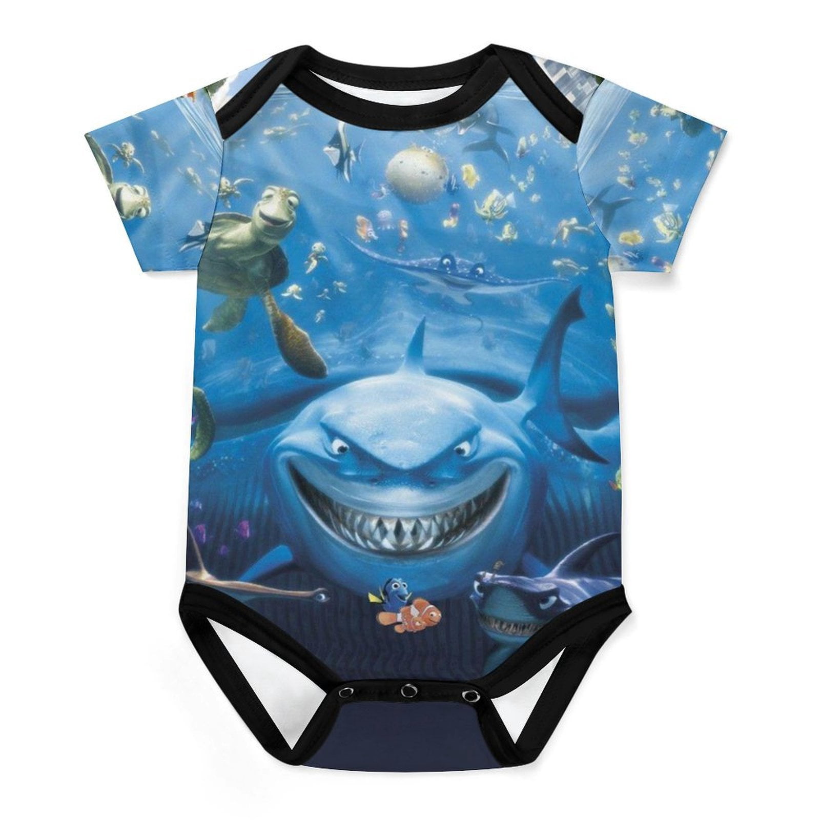 Finding Nemo Baby Boy Girl Short Sleeve Romper Clothes Bodysuit Baby ...