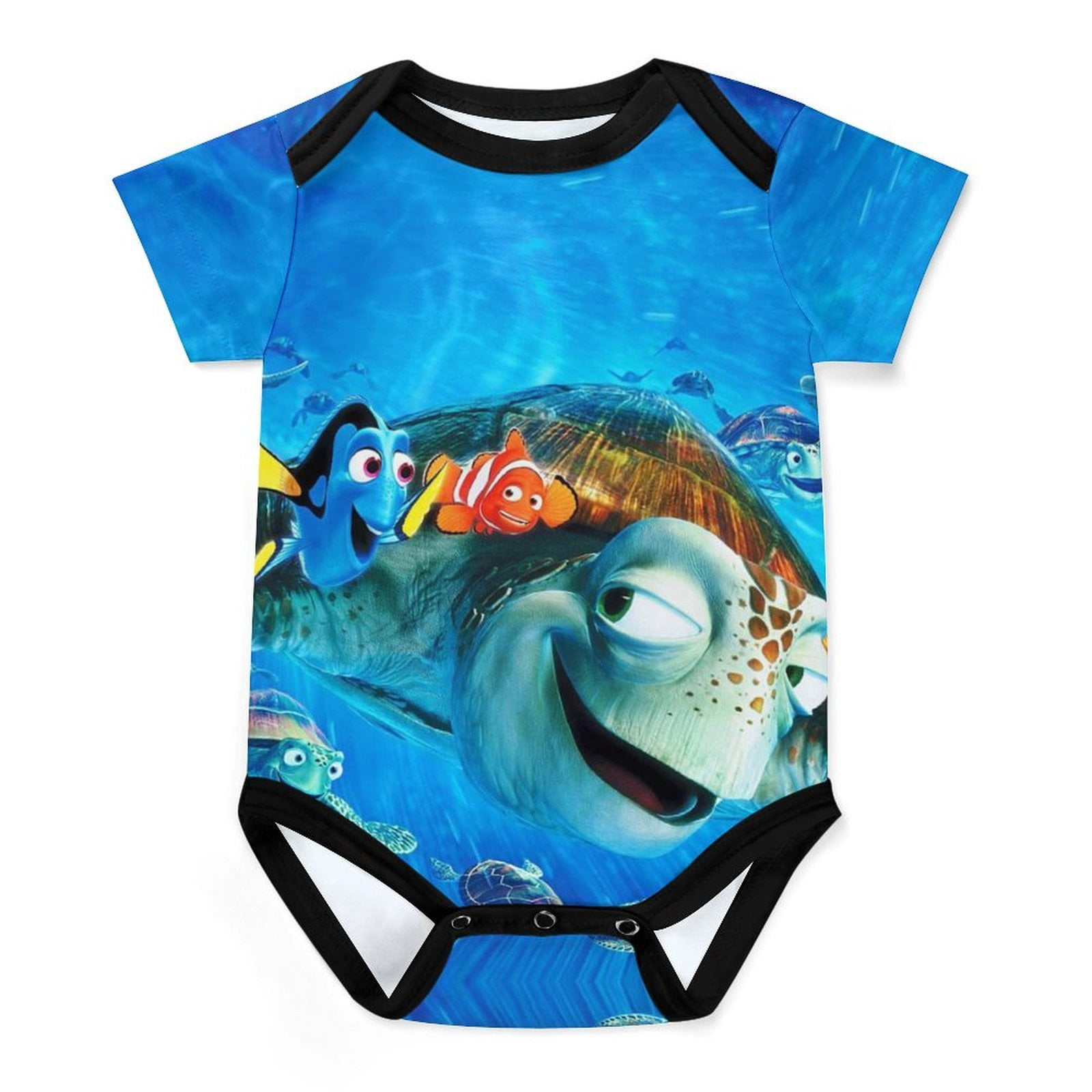 Finding Nemo Baby Boy Girl Short Sleeve Romper Clothes Bodysuit Baby ...