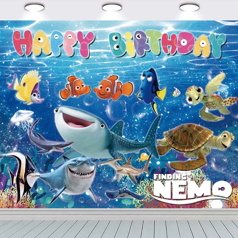 Finding Nemo Backdrop Party Supplies Taspestry Background Wall Decor ...