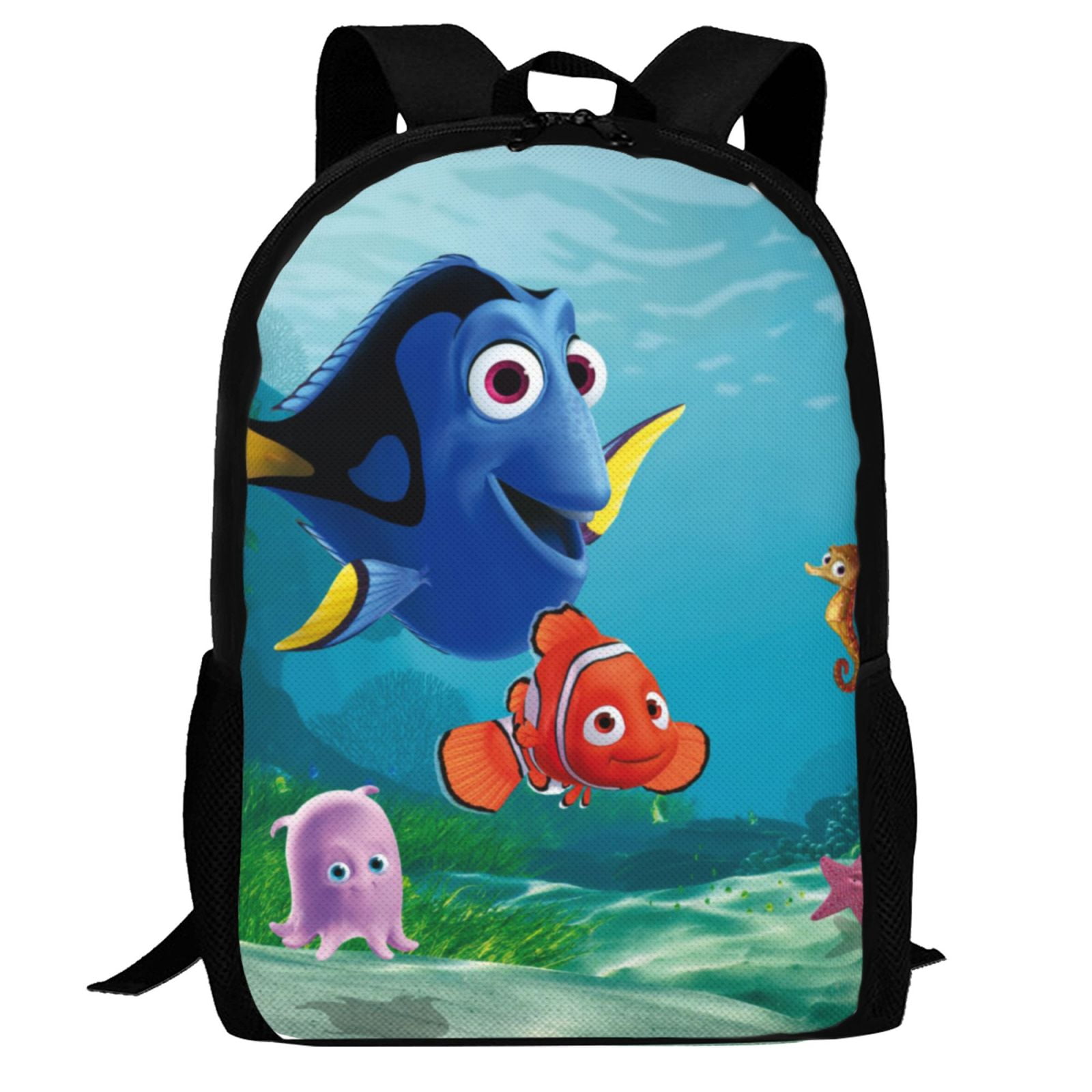 Finding Nemo Backpack, 3d Printed Laptop Backpack, Water Resistant ...