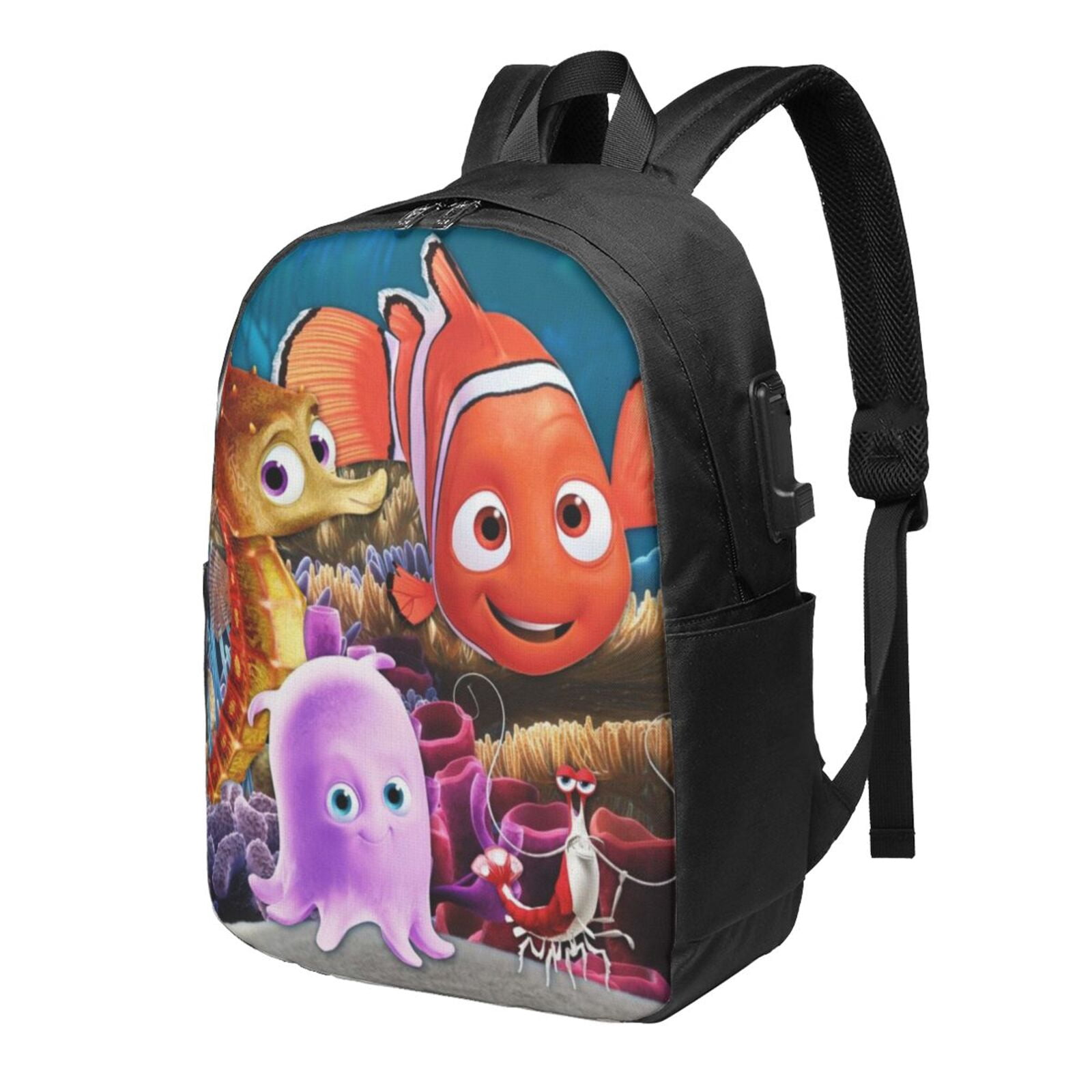Finding Nemo Backpacks Bookbags Travel Bag for Women Men Adjustable ...