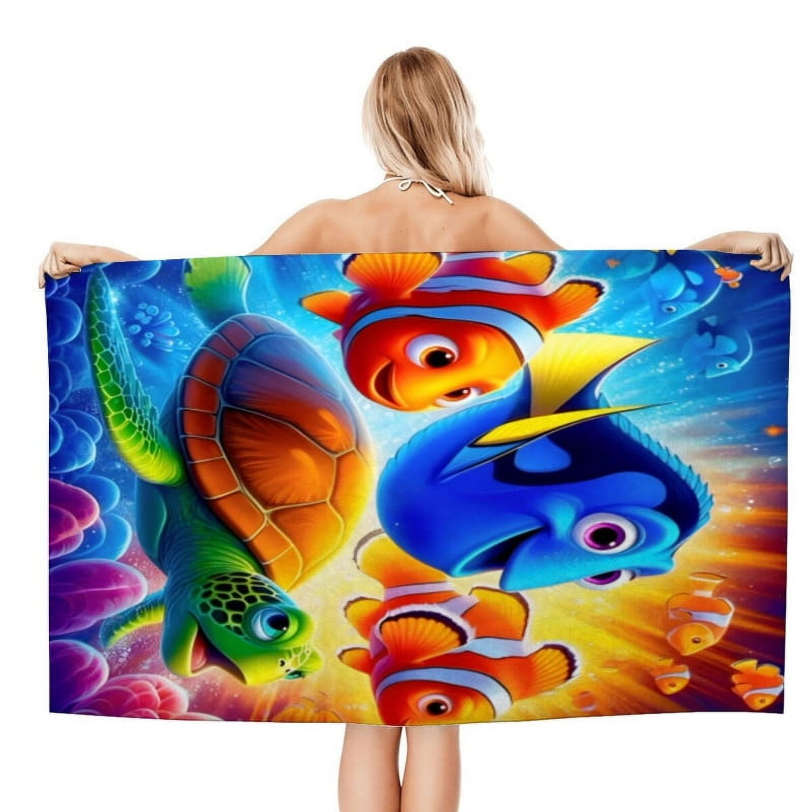 Finding Nemo Beach Quick Drying Towel，"Quick-Dry, Sand-Free ...