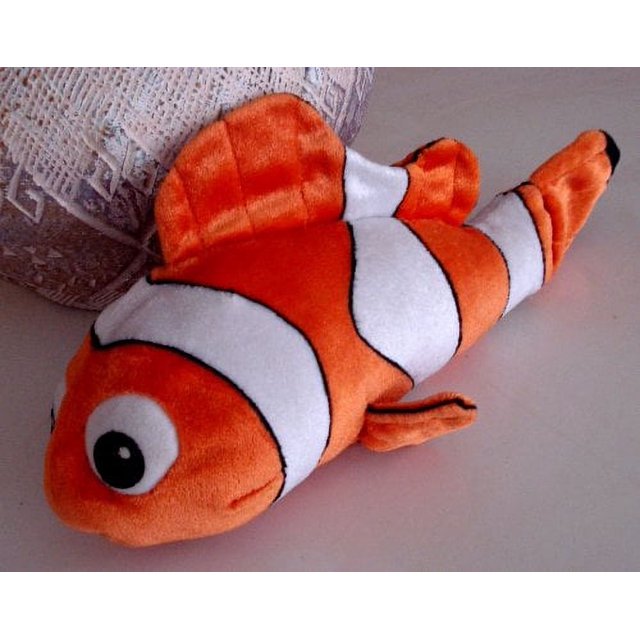 Finding Nemo Bean Bag Plush - 10 Inches Long - Walmart Business Supplies