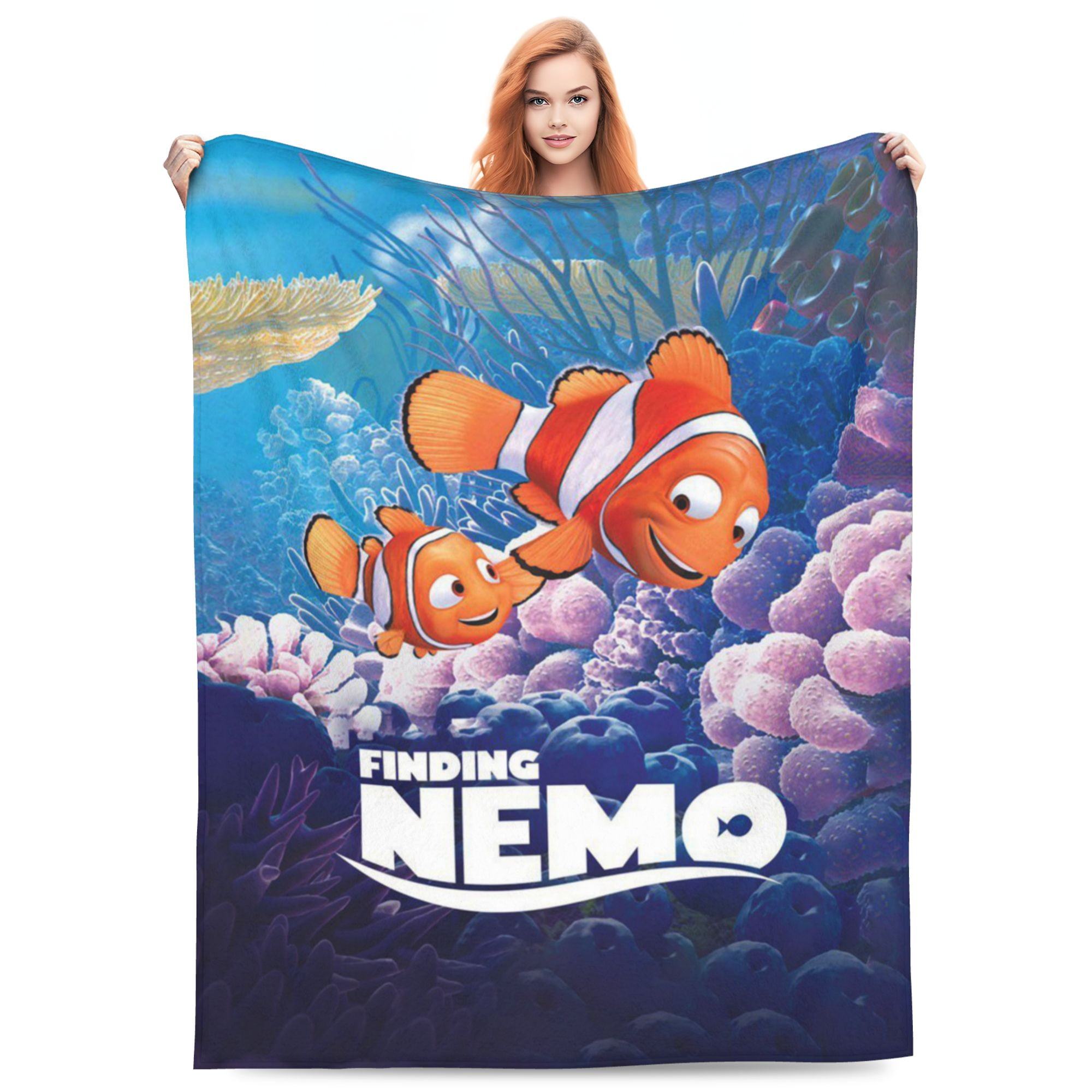 Finding Nemo Bed Blanket 3D Printed Throw Blanket Lightweight Super ...