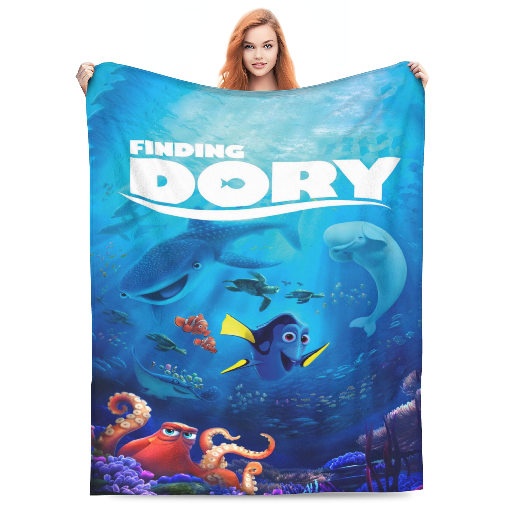 Finding Nemo Bed Blanket 3D Printed Throw Blanket Lightweight Super ...