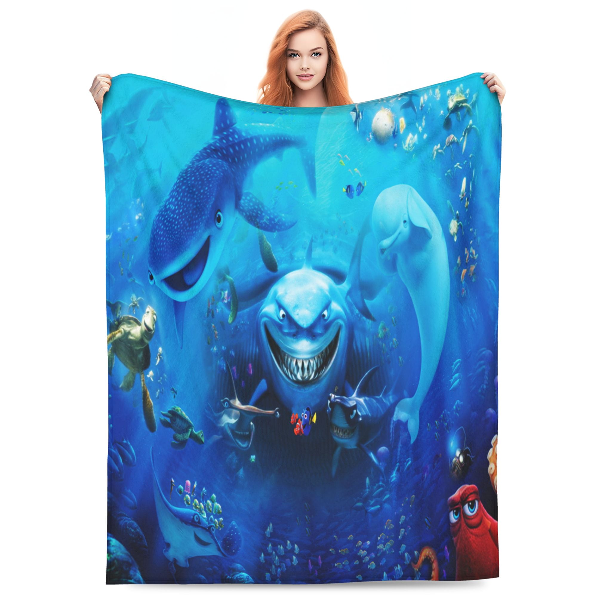 Finding Nemo Bed Blanket 3D Printed Throw Blanket Lightweight Super ...
