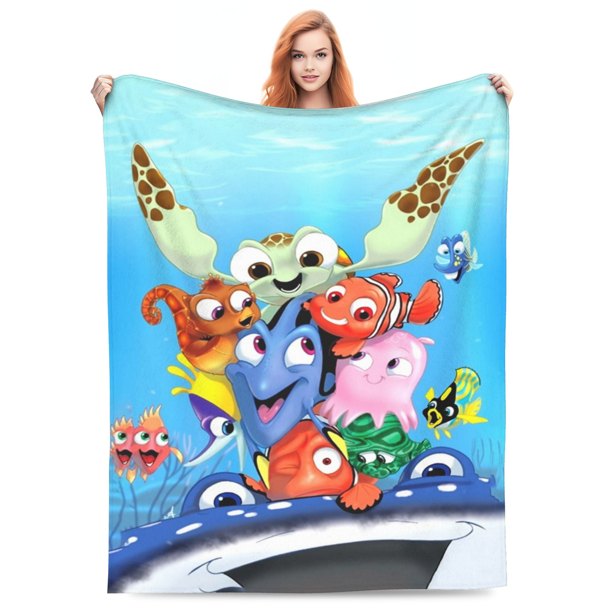 Finding Nemo Bed Blanket 3D Printed Throw Blanket Lightweight Super ...