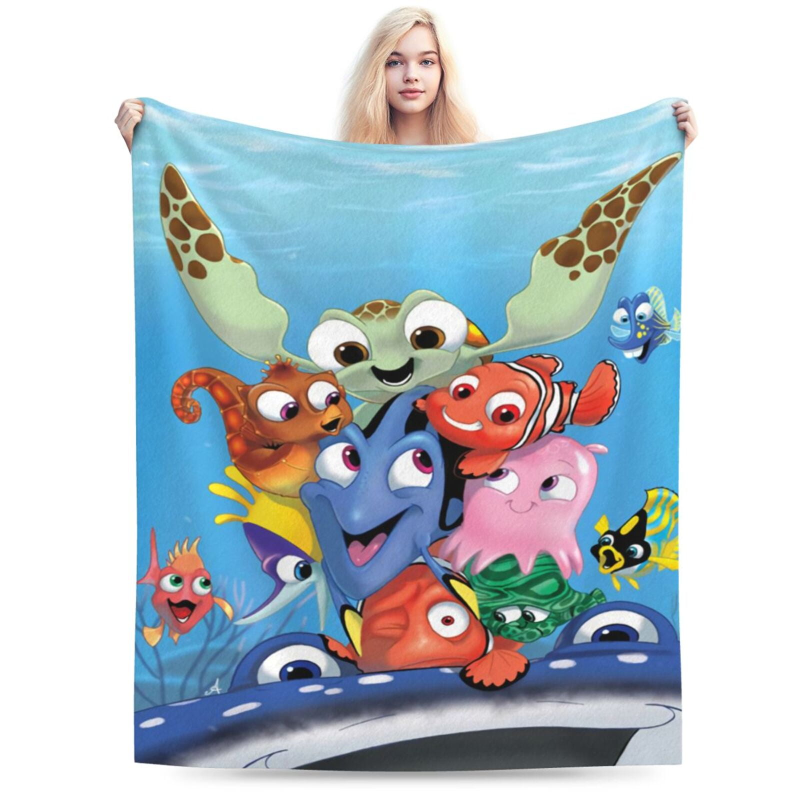 Finding Nemo Blanket, Super Soft Large Fluffy Plush Throw Blanket for ...
