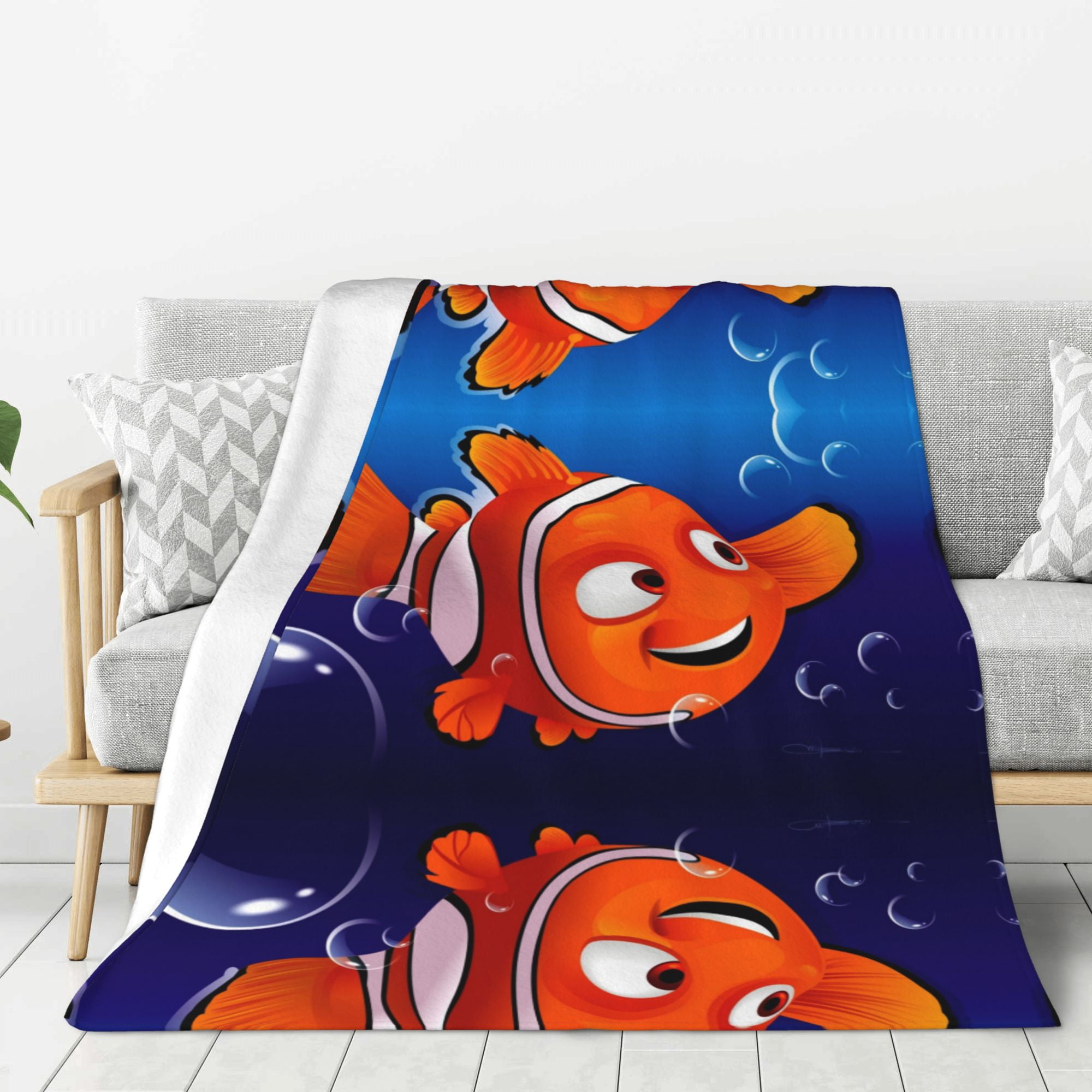 Finding Nemo Blanket Throw Bedding Room Decor Flannel Blankets For Bed ...