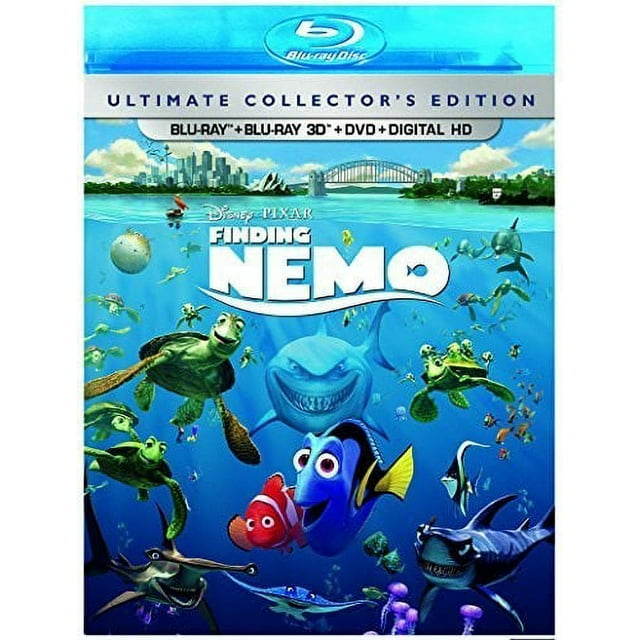 Finding Nemo (Blu-ray + Blu-ray + DVD) - Walmart.com