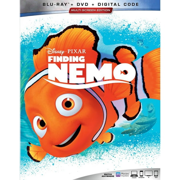 Finding Nemo (Blu-ray + DVD + Digital Code) - Walmart.com
