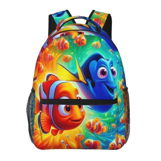 Finding Nemo Boy Backpack Kids Backpack 3D Anime Fan Gifts Backpack ...