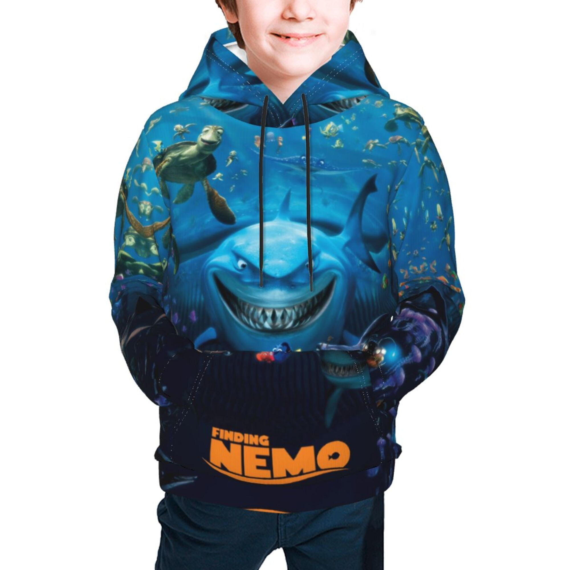 Finding Nemo Boys Girls Hoodies Fashion Graphic Hooded Sweatshirt ...