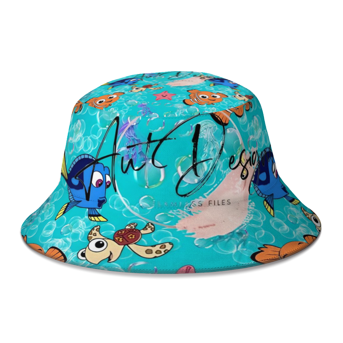 Finding Nemo Bucket Hat Foldable Travel Hat Double-Sided Wide-Brimmed ...