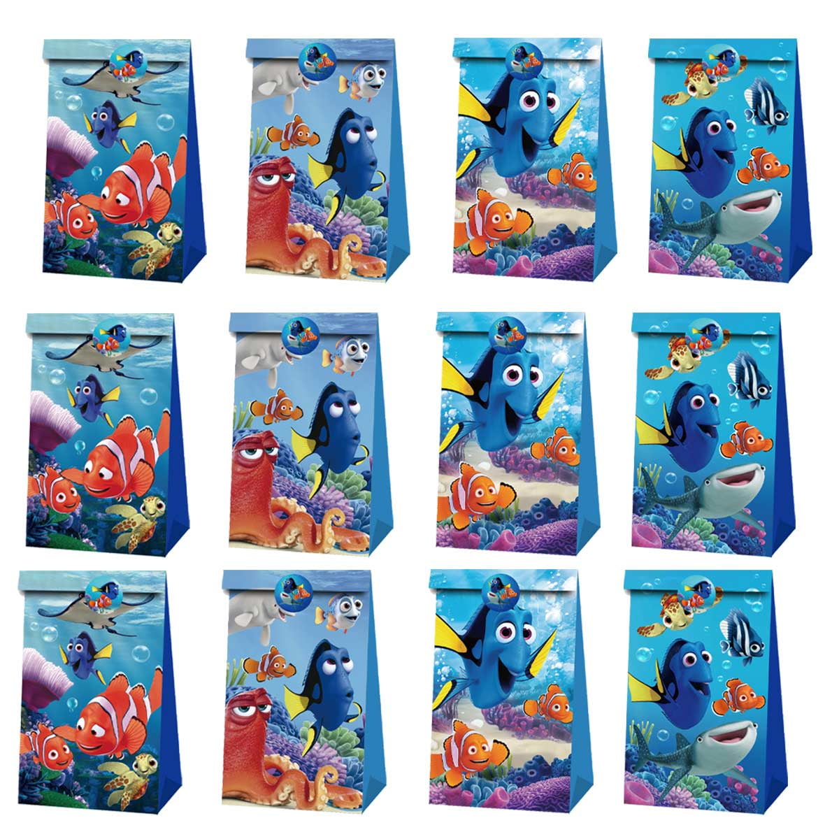 Finding Nemo Candy Bags Birthday Goodie Party Favor Decorations Treat ...