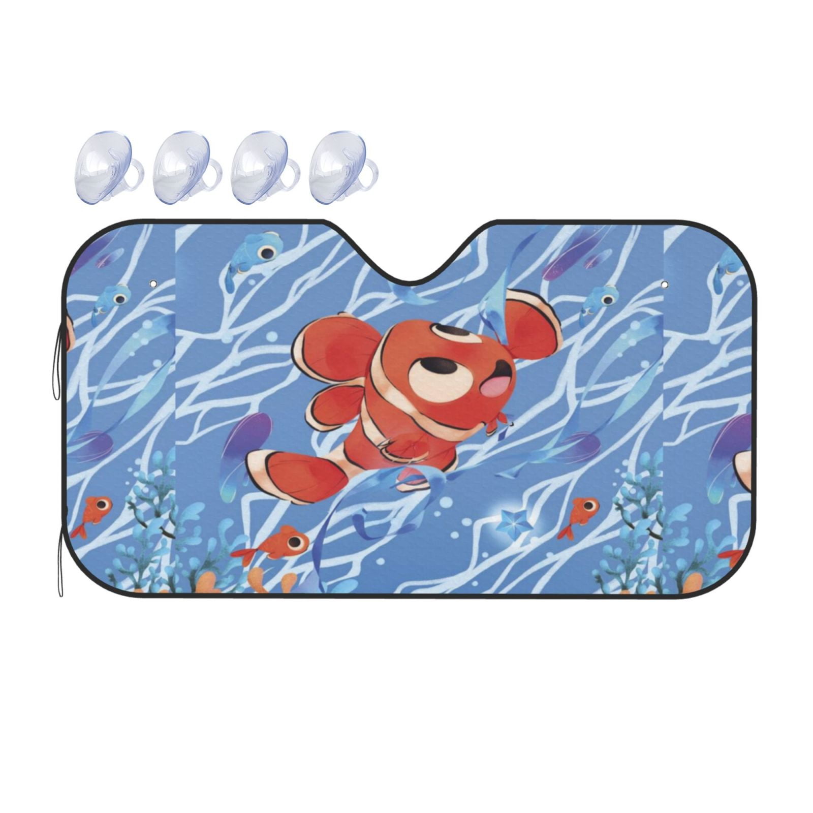 Finding Nemo Car Front Windshield Sun Shade, Folding Auto Sunshade ...