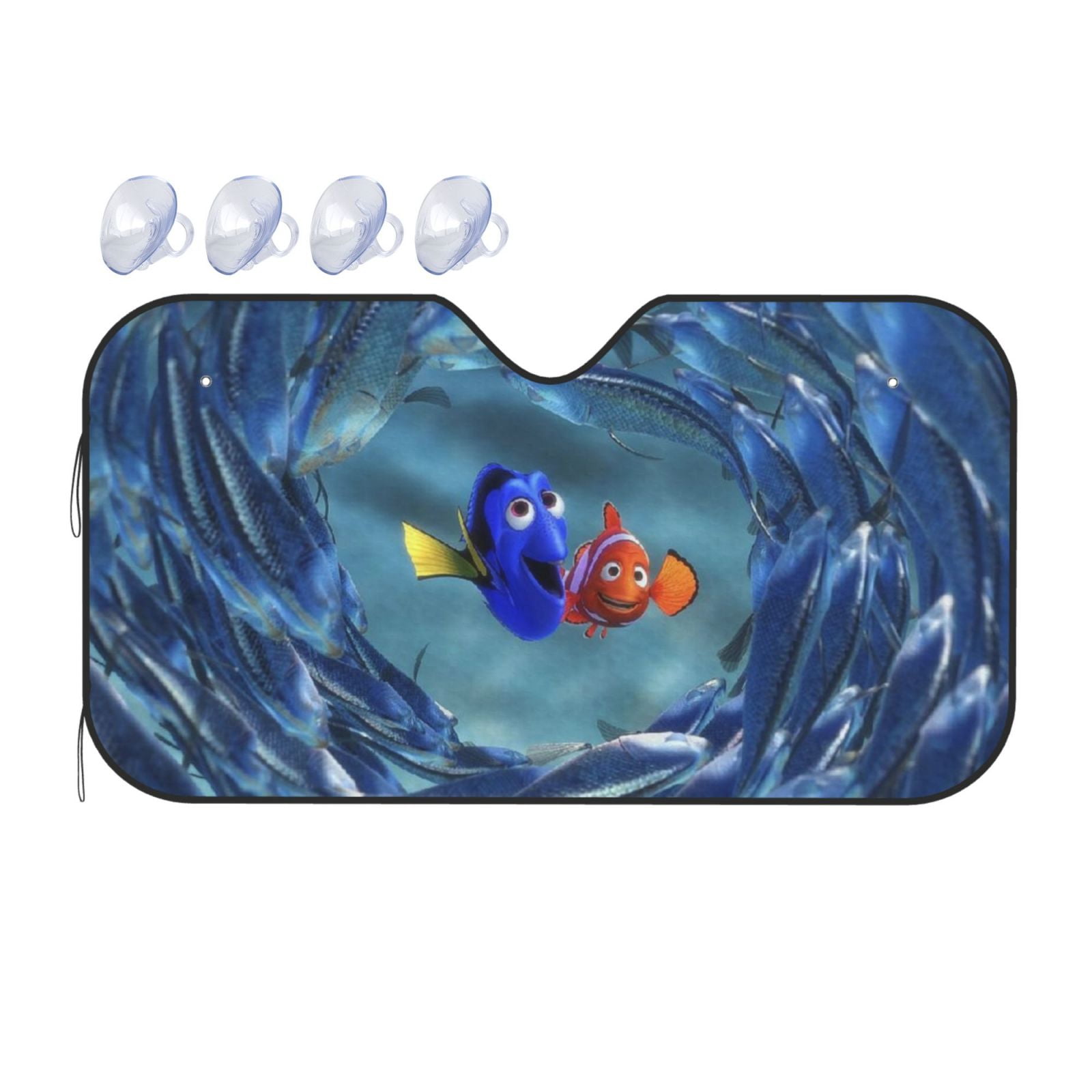 Finding Nemo Car Front Windshield Sun Shade, Folding Auto Sunshade ...