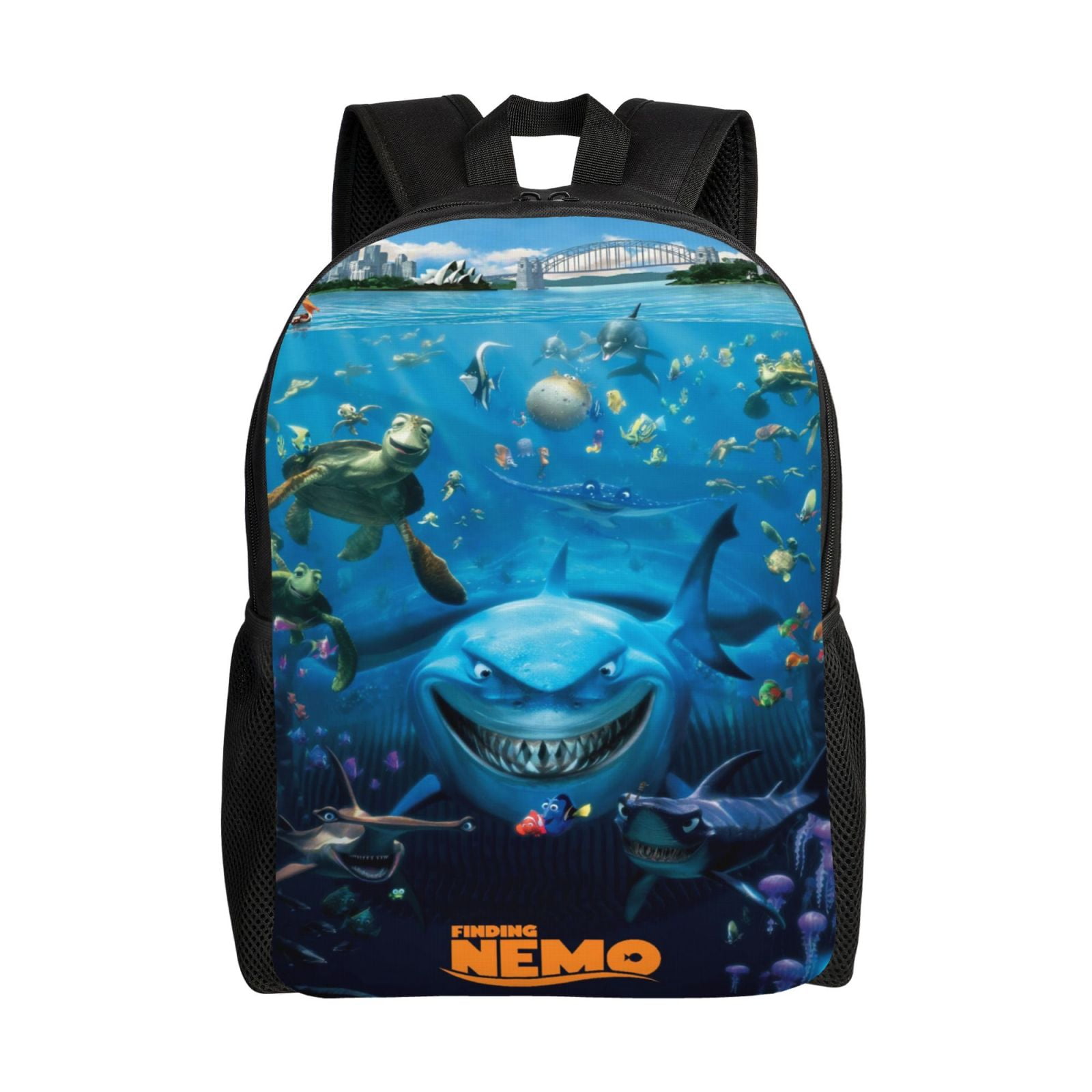Finding Nemo Cartoon Backpack Cute Large Capacity Casual School Unisex ...