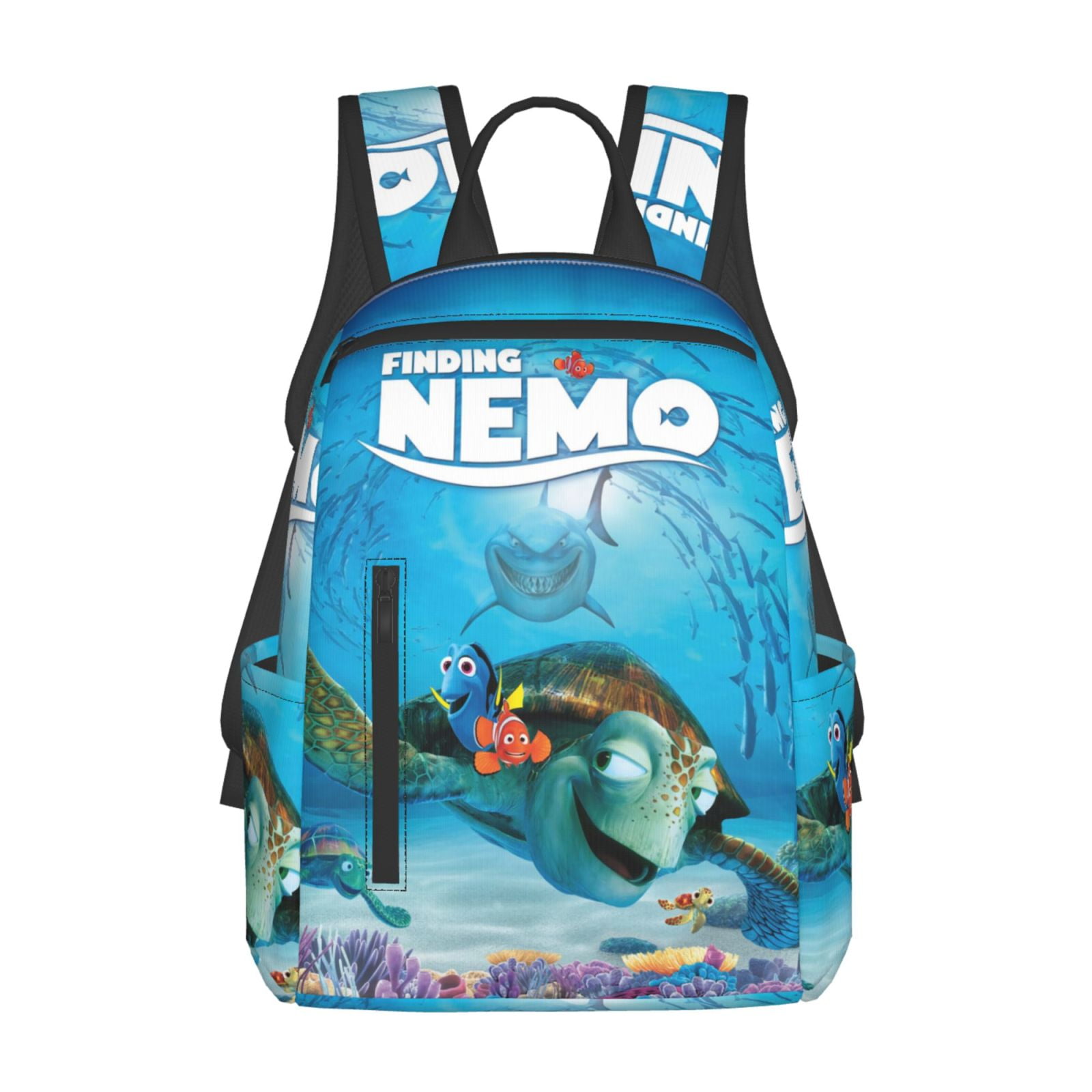 Finding Nemo Cartoon Backpack Cute Printed Casual School Laptop Bags ...