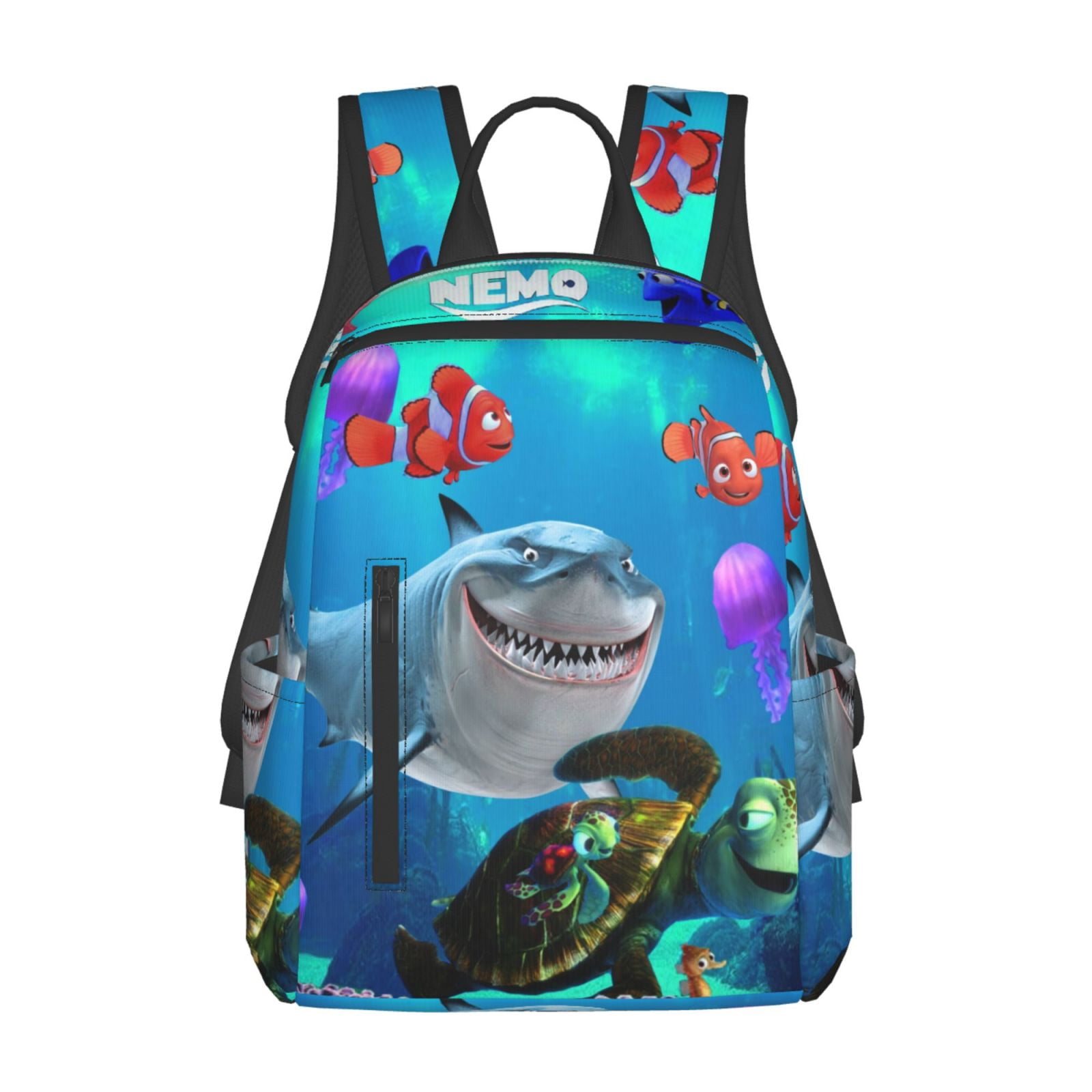 Finding Nemo Cartoon Backpack Cute Printed Casual School Laptop Bags ...