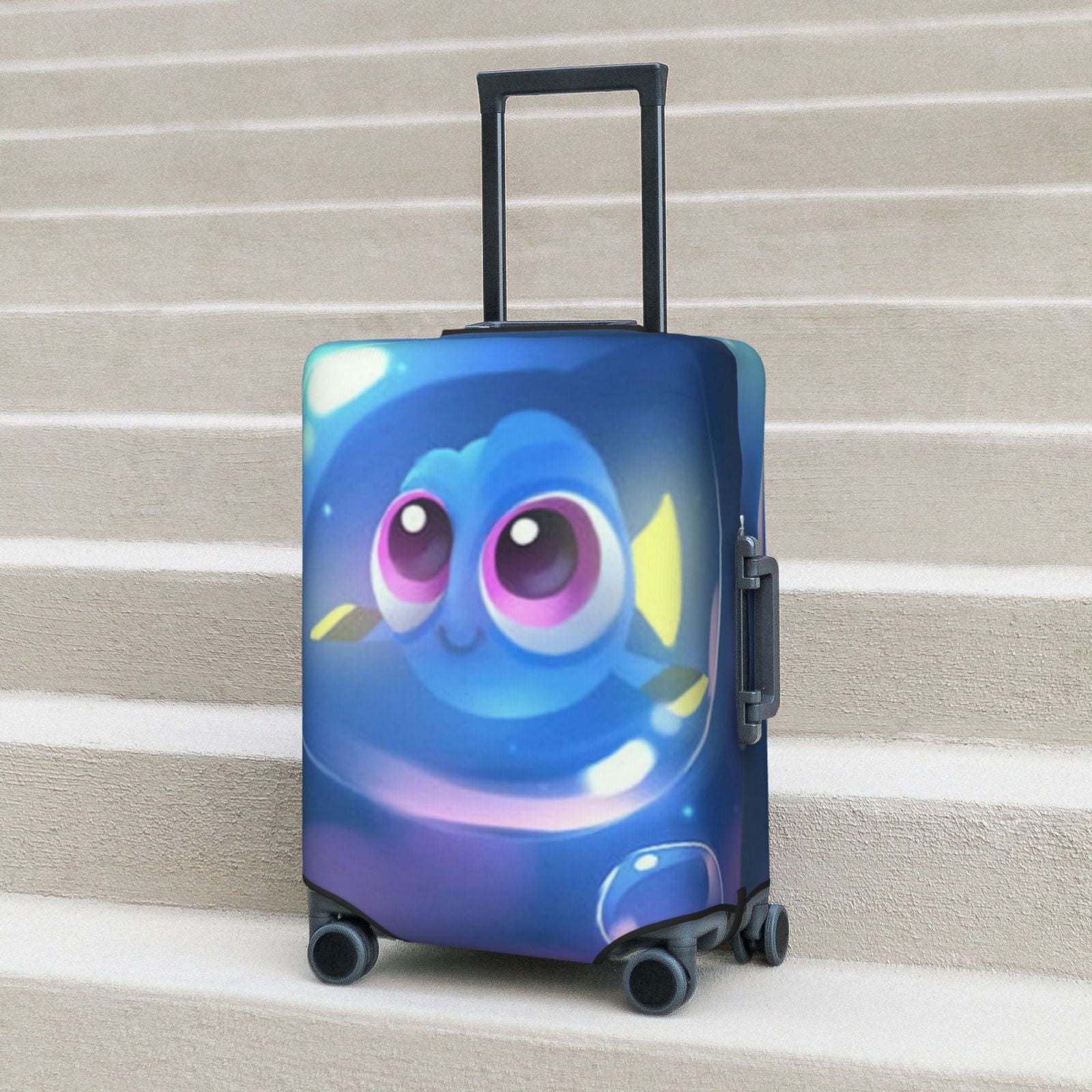 Finding Nemo Cartoon Suitcase Cover With Concealed Zipper Luggage Cover ...