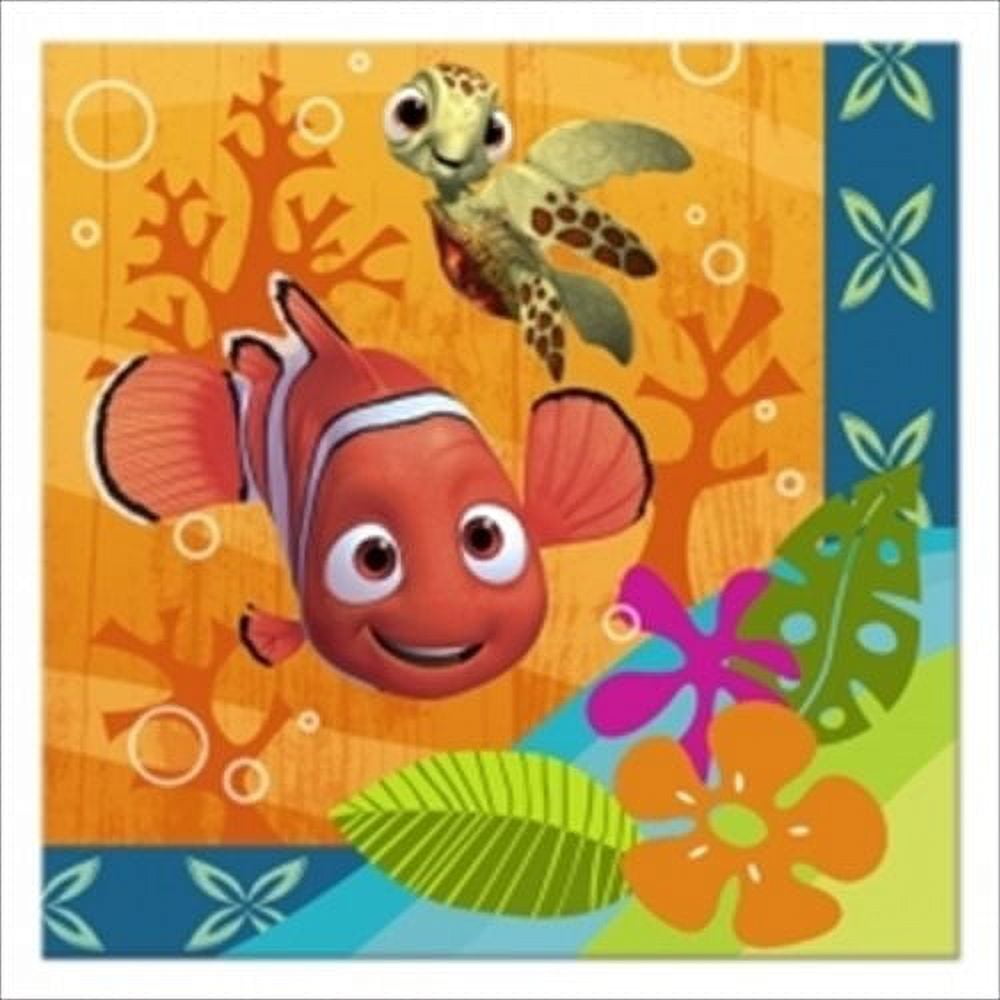 Finding Nemo 'Coral Reef' Small Napkins (16ct) - Walmart.com